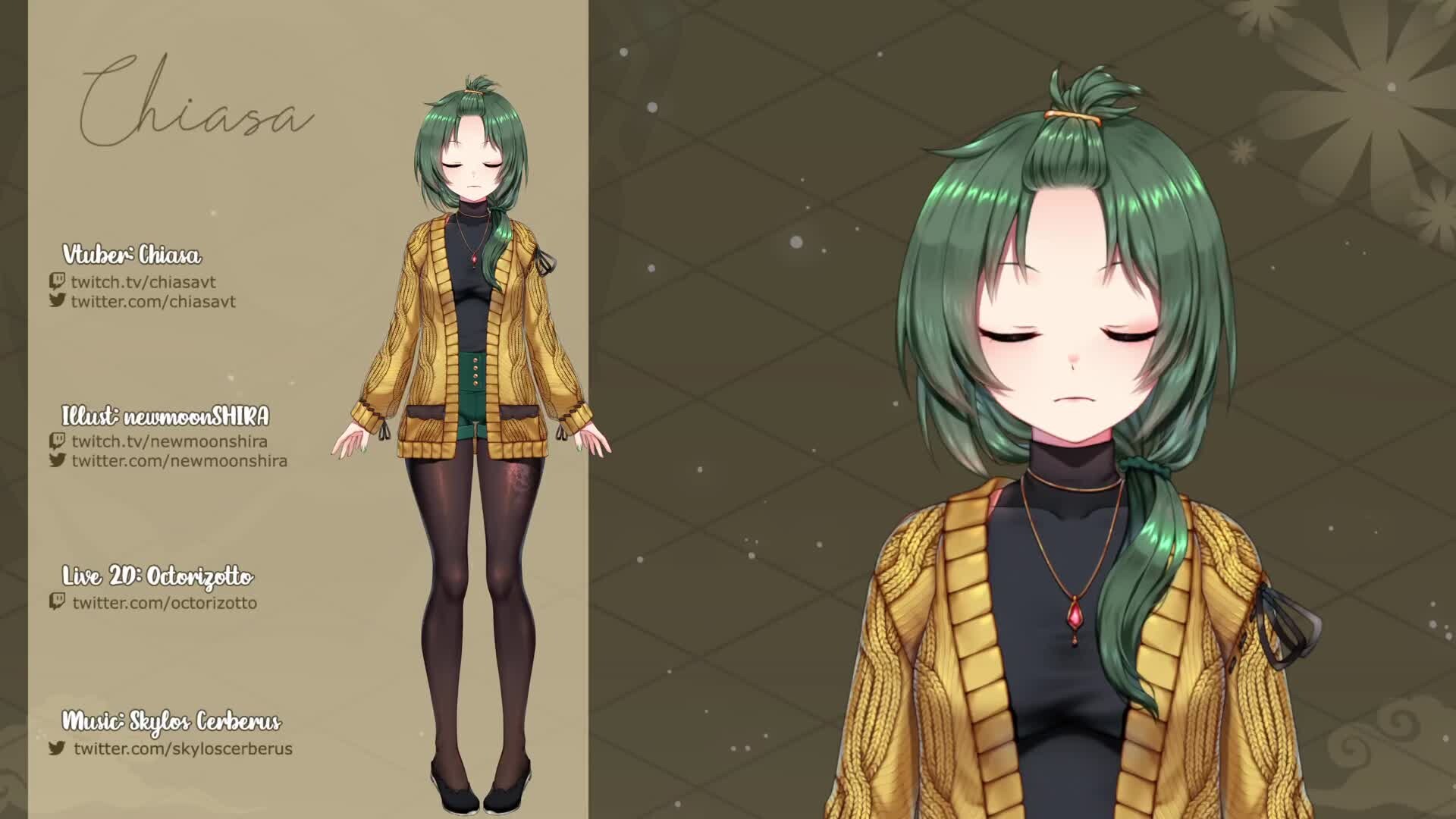 ArtStation - [Vtuber Rig] Chiasa