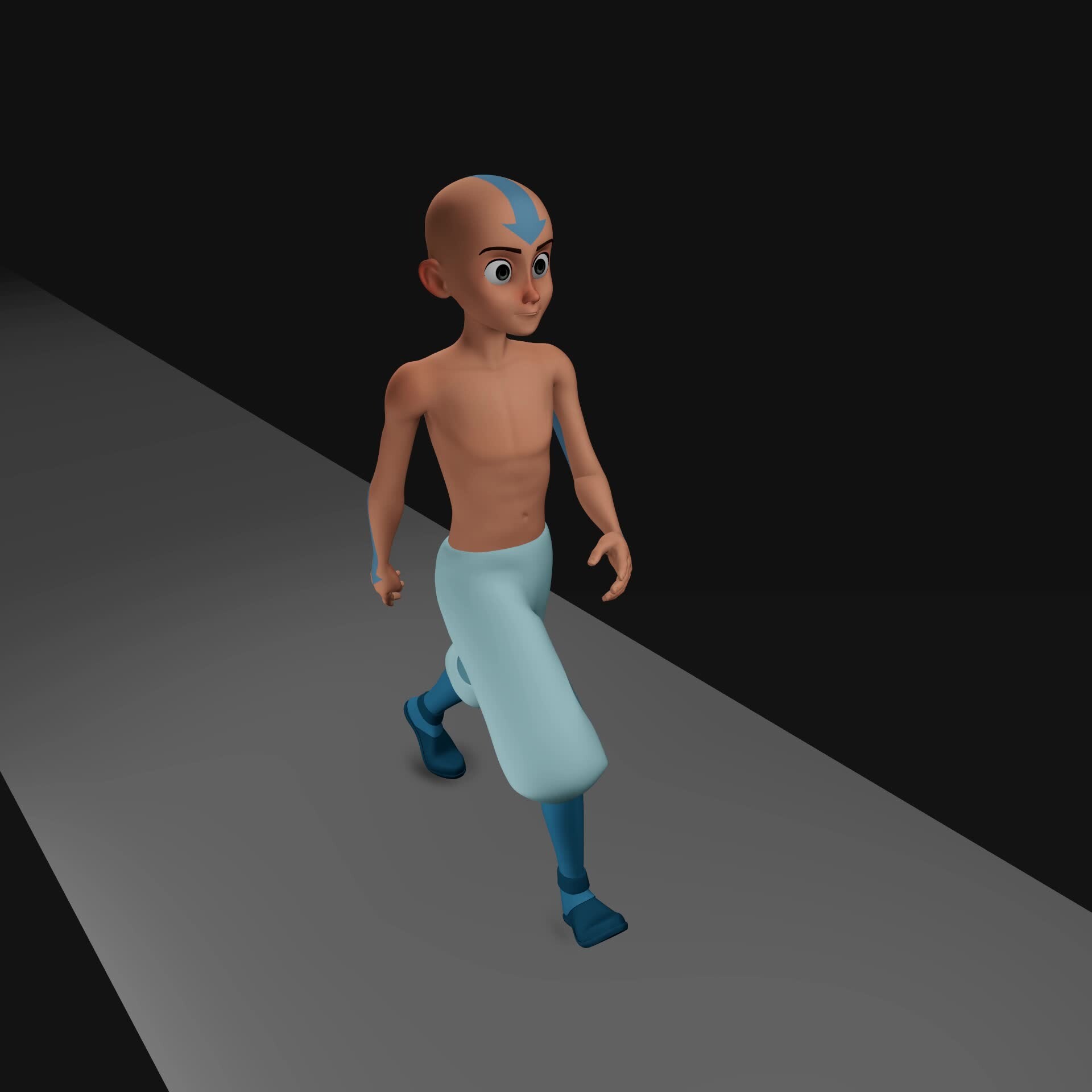 ArtStation - Walking cycle