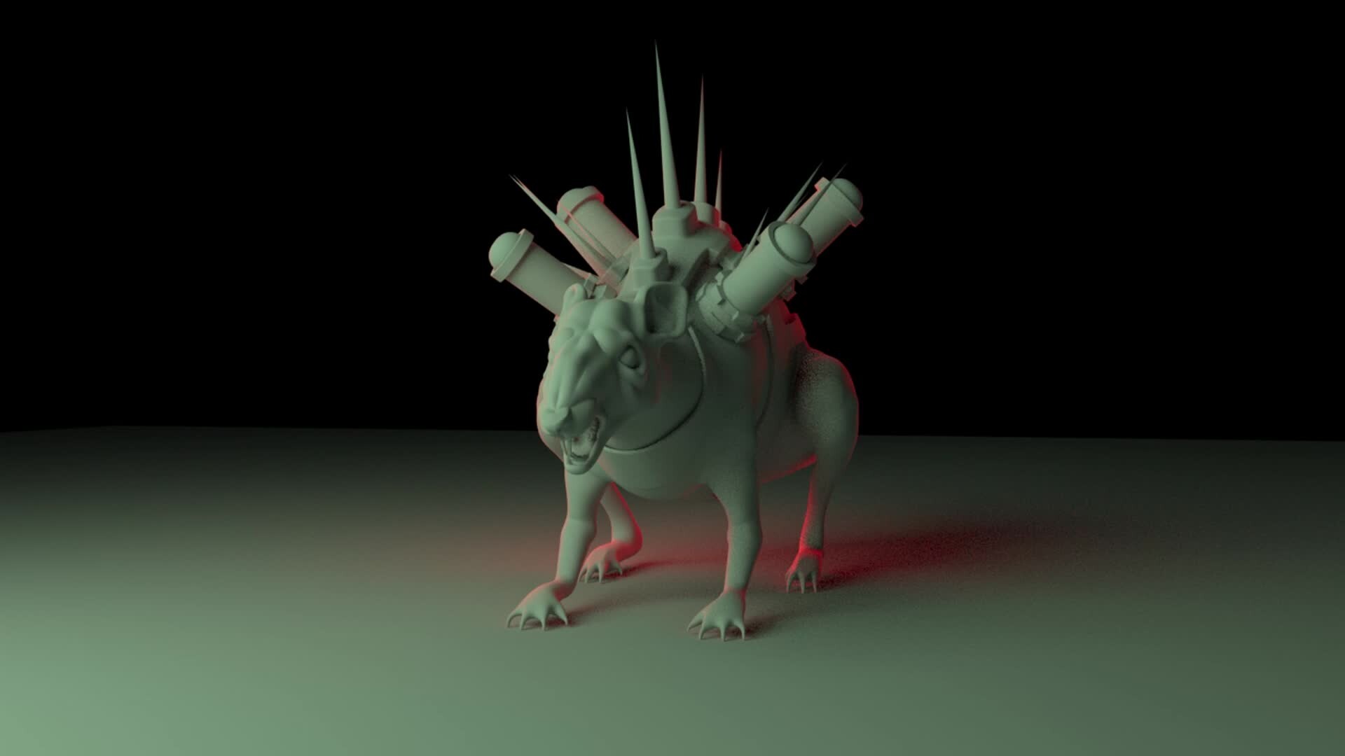 ArtStation - MECHANICALLY MODIFICATED ANIMALS FOR VIDEOGAME