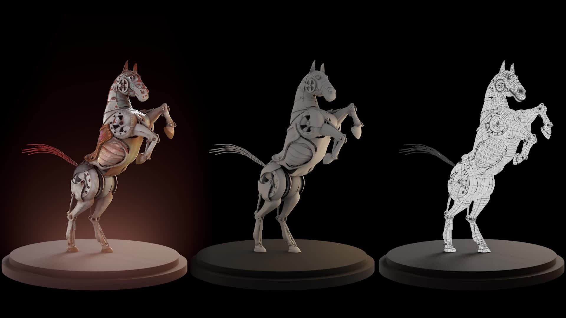 ArtStation - Mechanical Horse