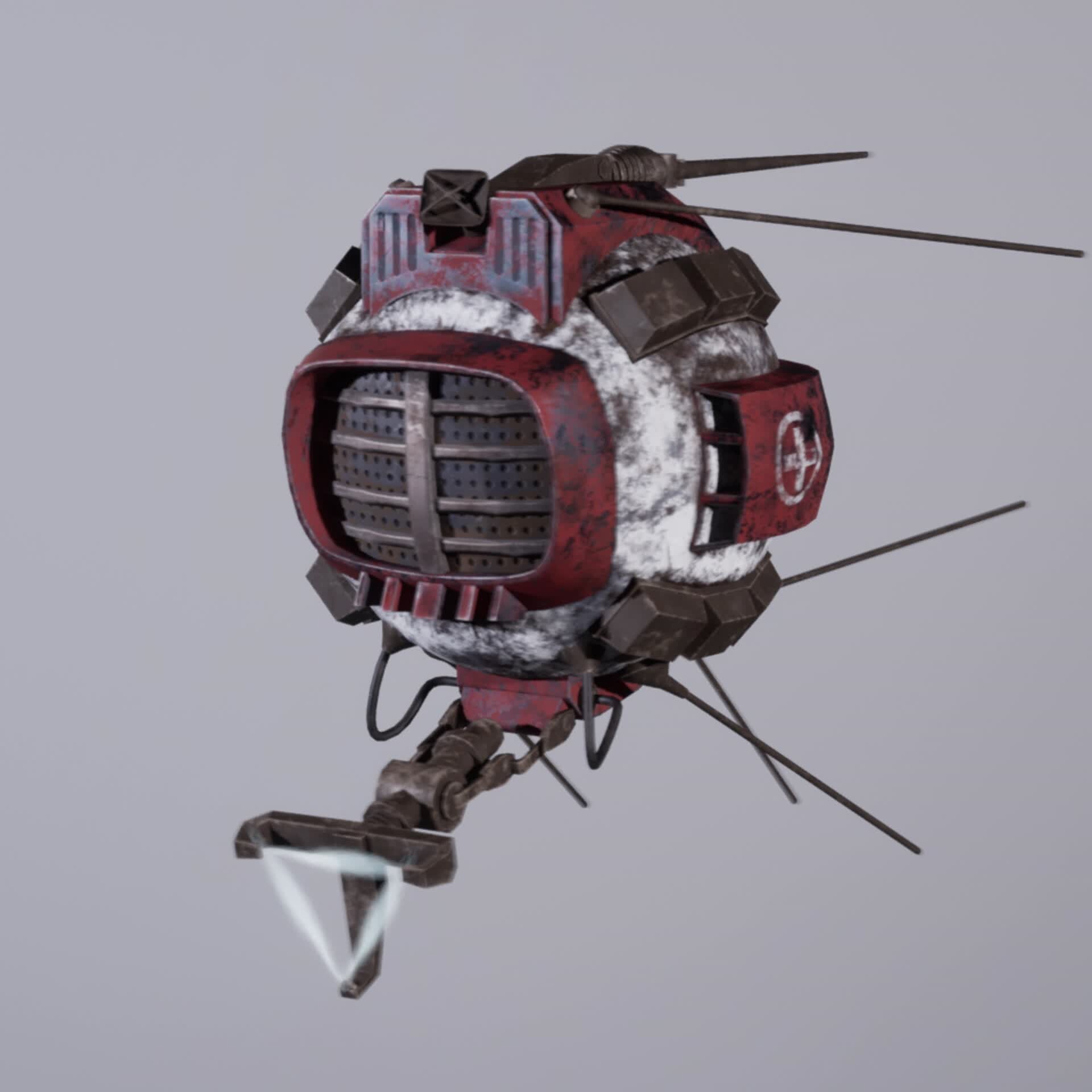 ArtStation - Medical Eyebot - Fallout New Vegas
