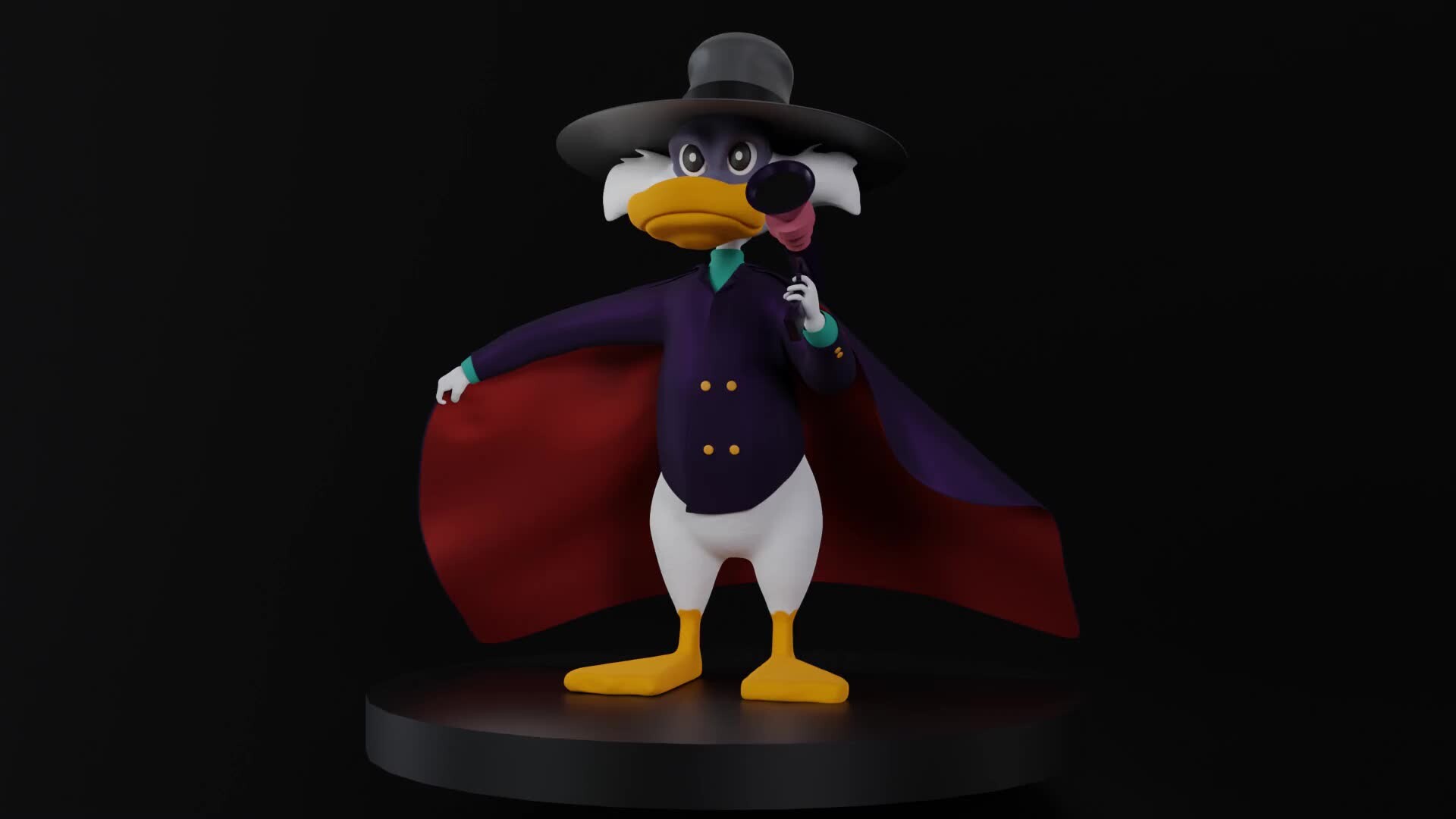 ArtStation - Darkwing Duck