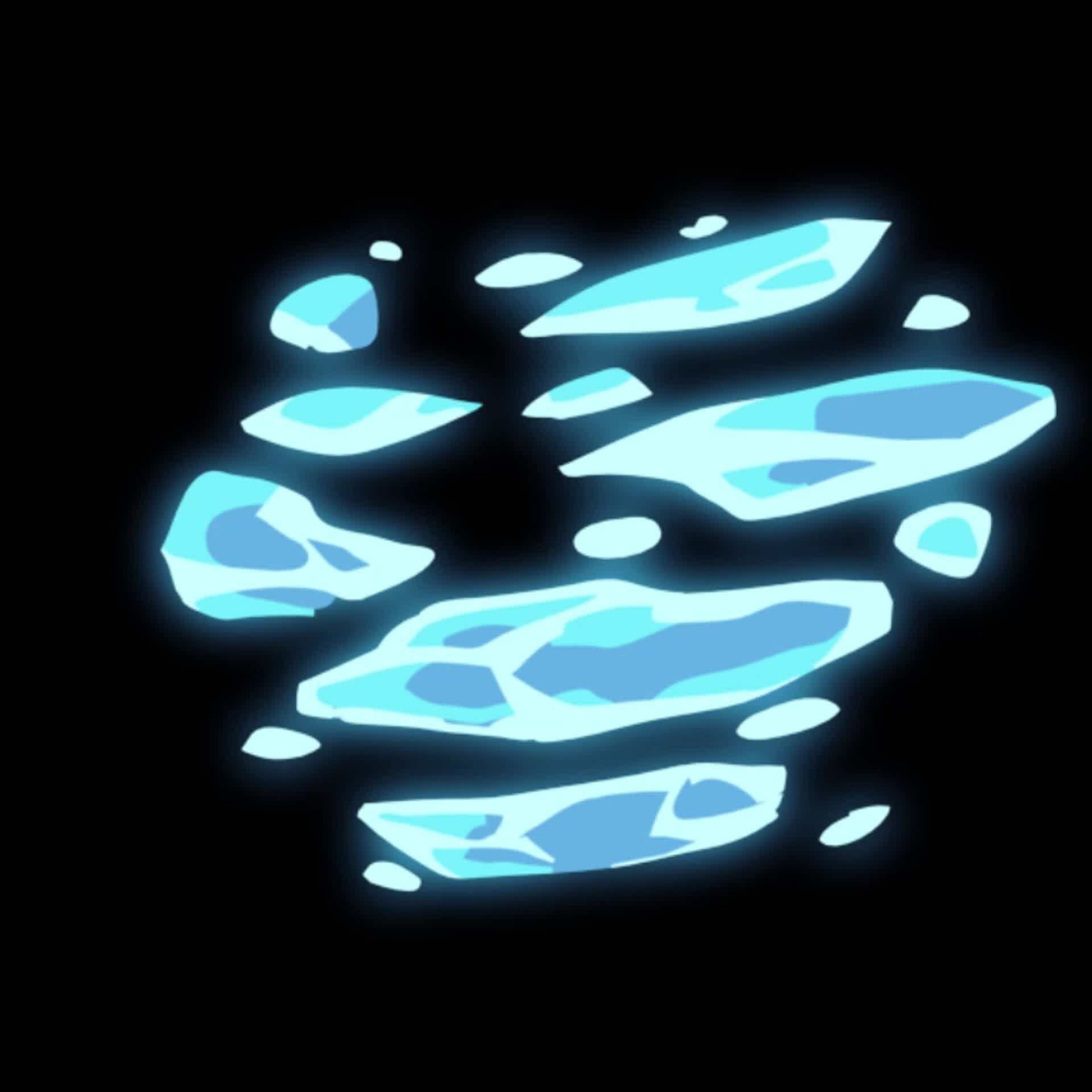ArtStation - Ice attack 2d animation FX