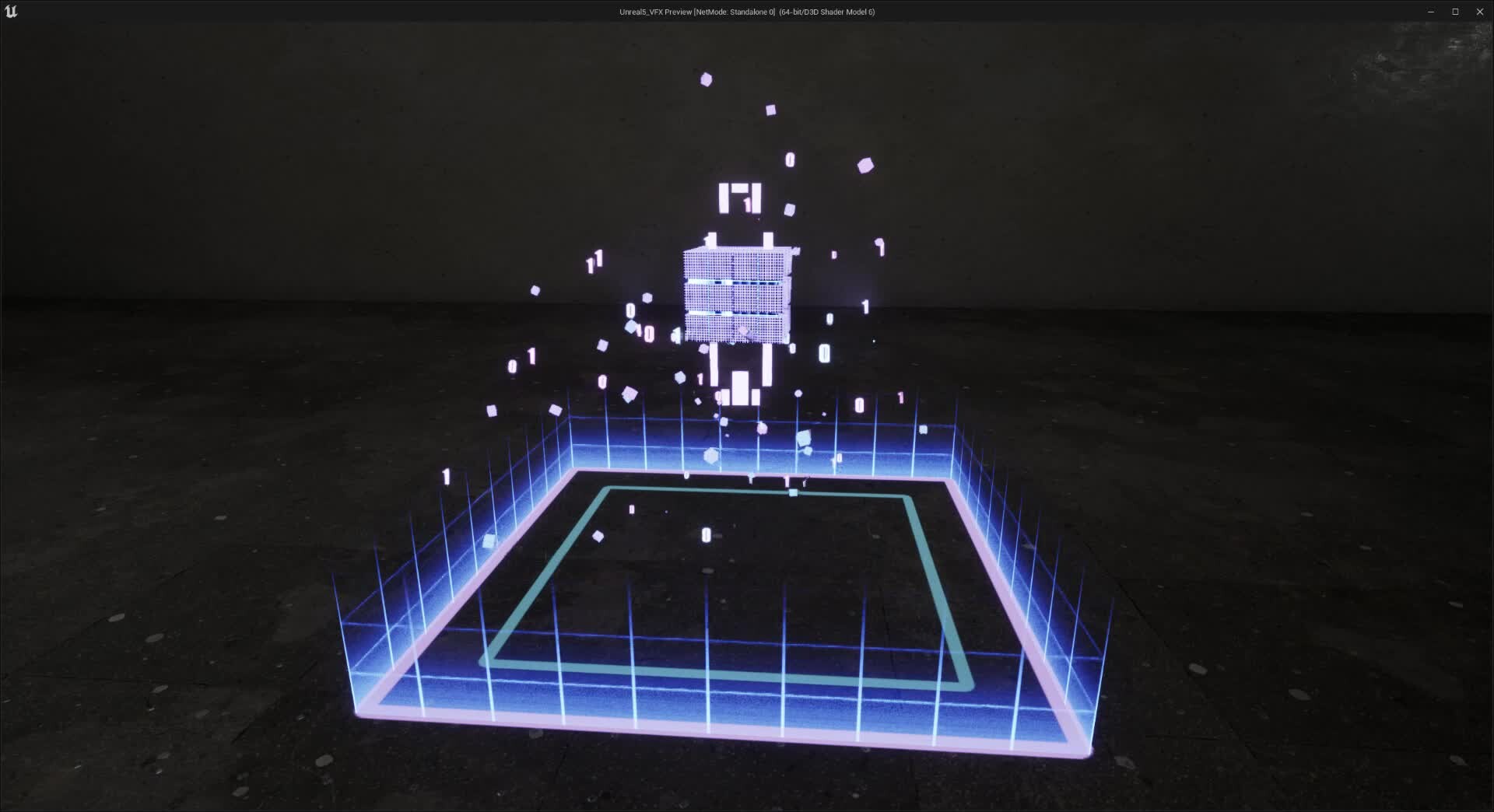 ArtStation - Data Cube Pickup Effect