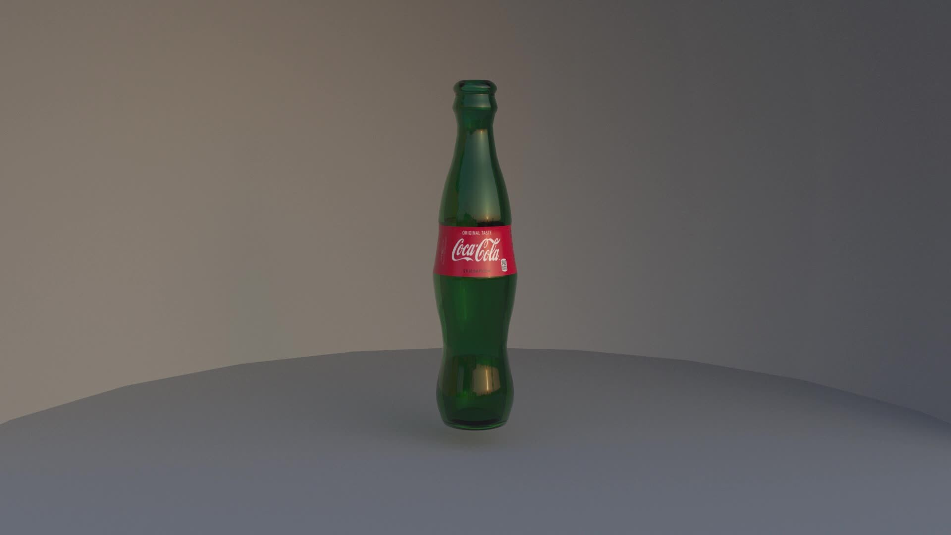 ArtStation - 3D Model of a Coke Bottle Project