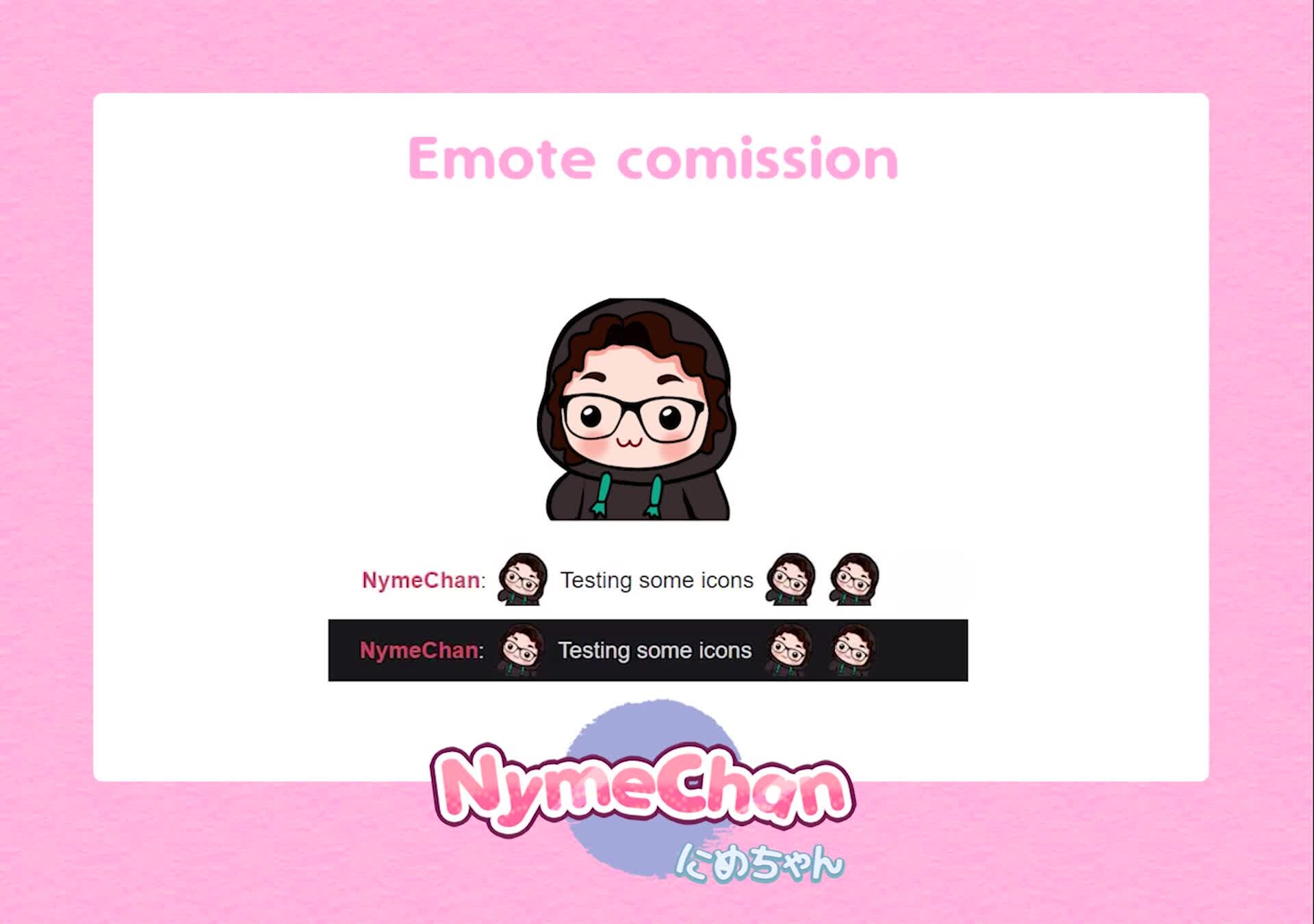 ArtStation - Wiggle emote commission