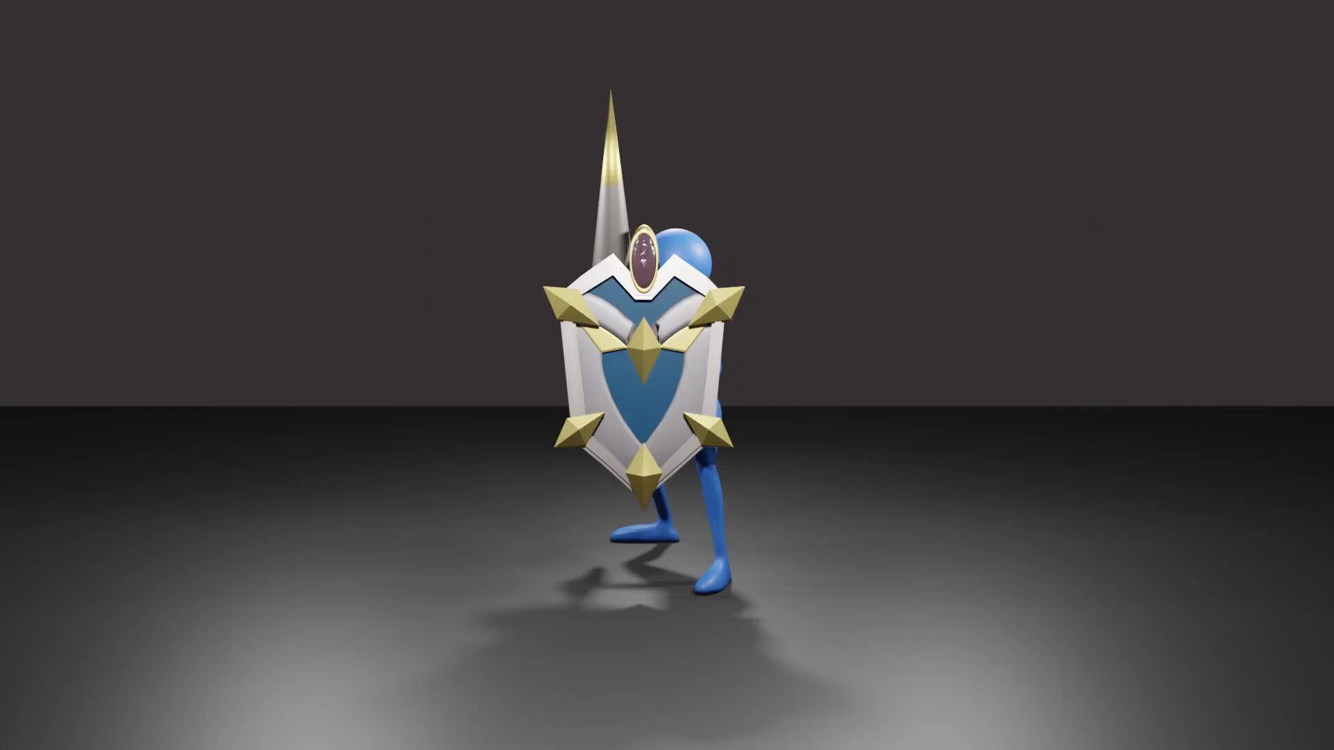 ArtStation - Spear and Shield Animation