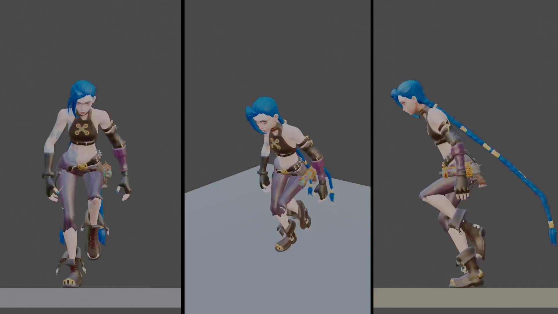 ArtStation - RunCycle_JInx