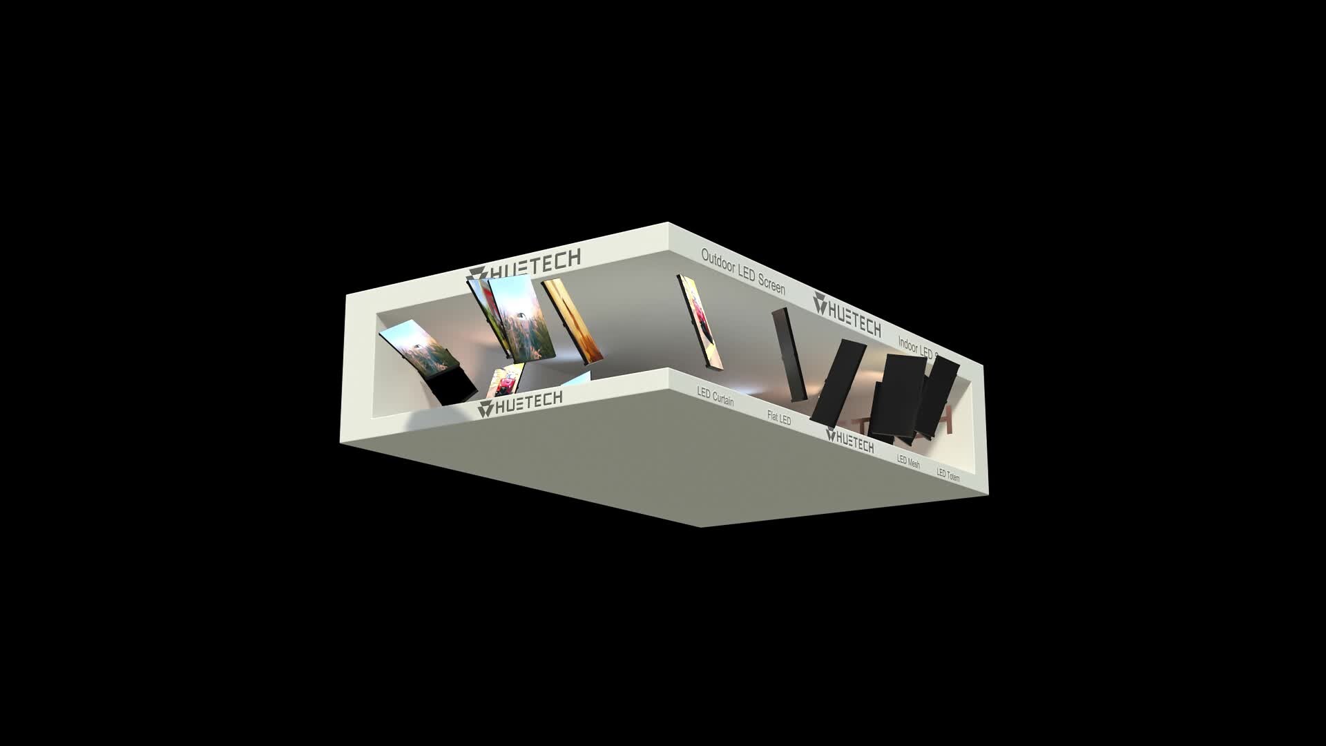 ArtStation - 3d Anamorphic Video / 3 Led Screen