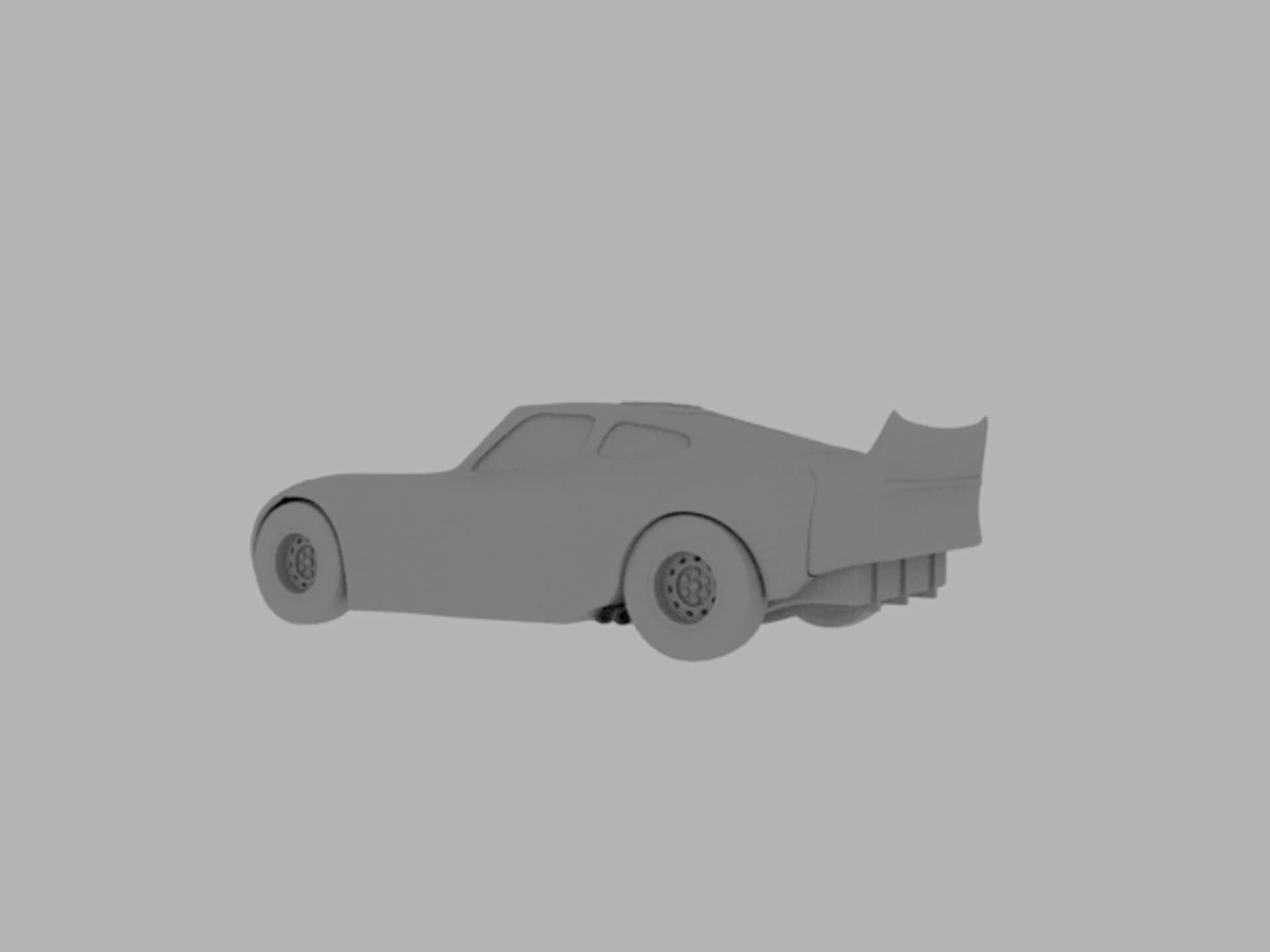 ArtStation - MC Queen Car Model (Autodesk Maya)