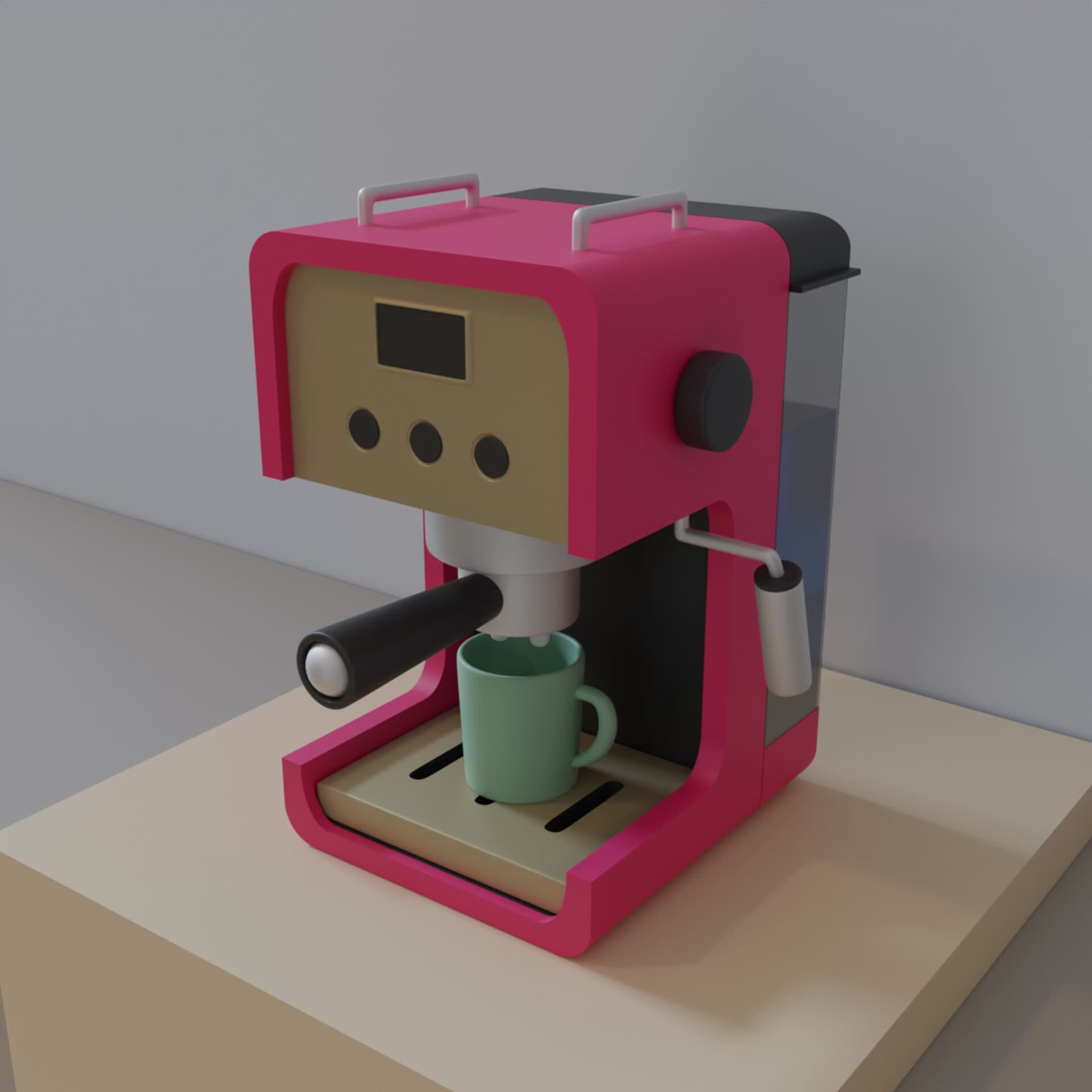 ArtStation - Coffee Machine