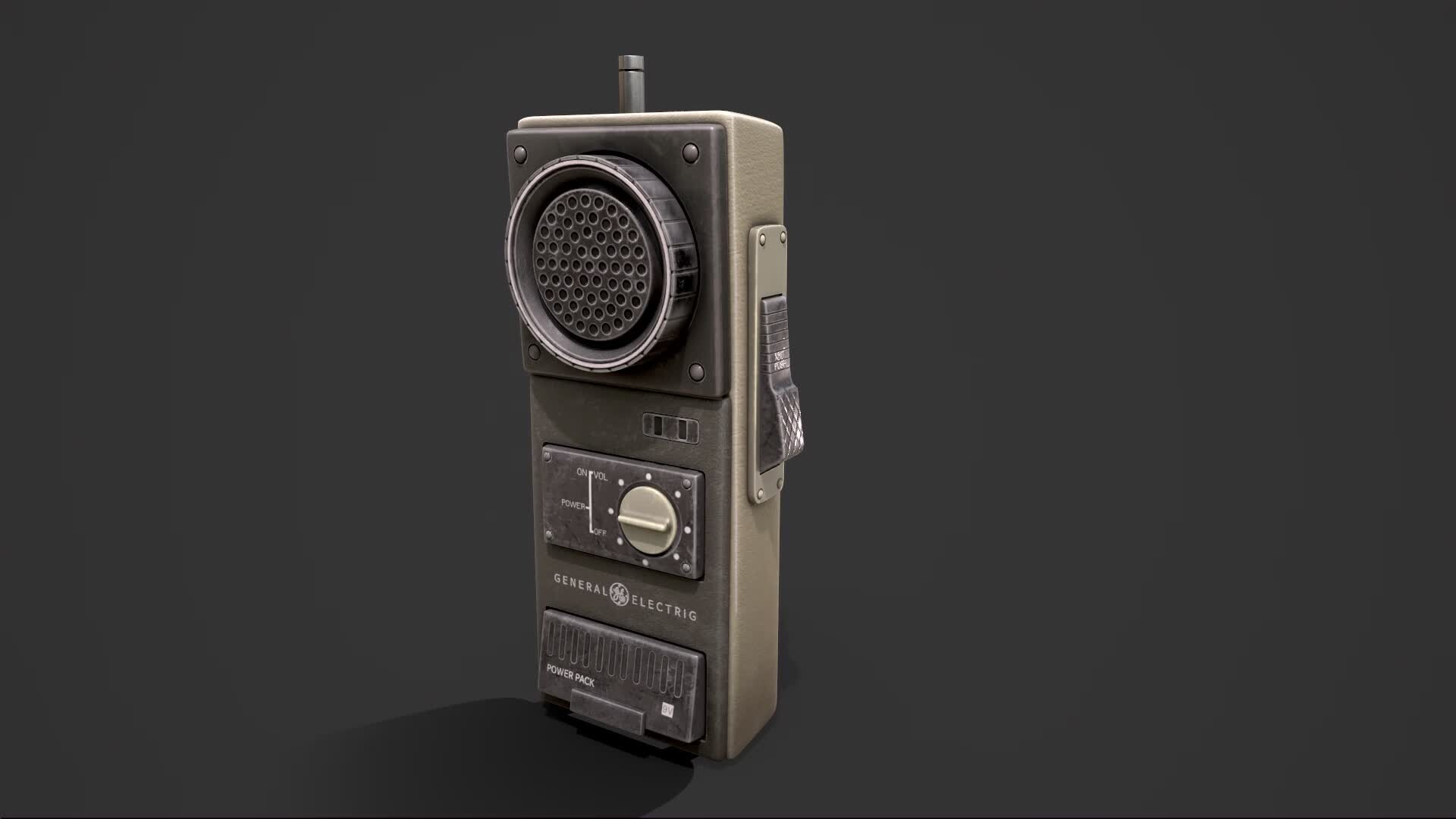 ArtStation - walkie-talkie 3D modelling