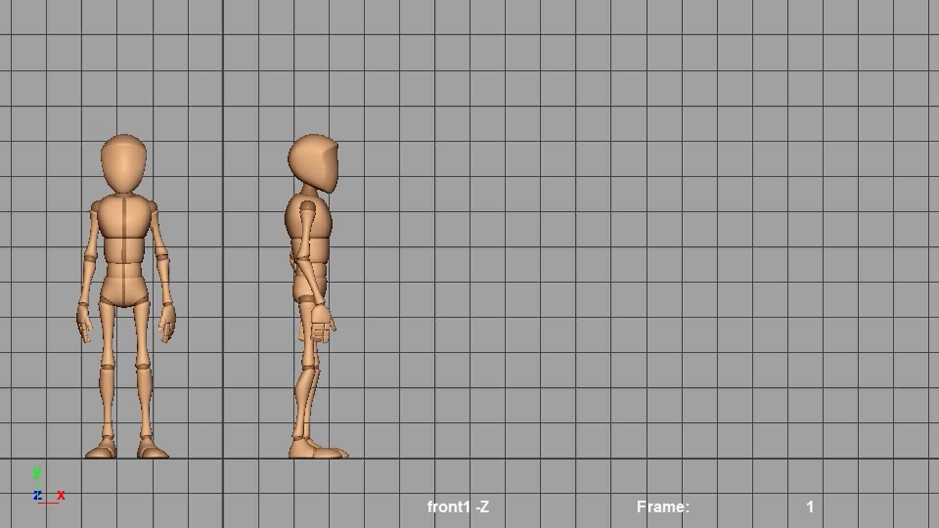 ArtStation - Walk and Jump Animation Cycle