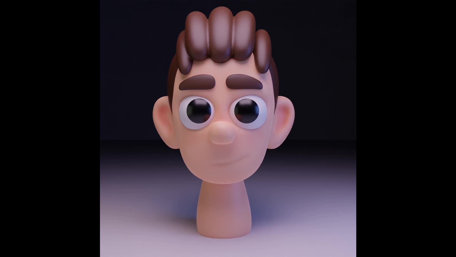 ArtStation - Boy 3D character head