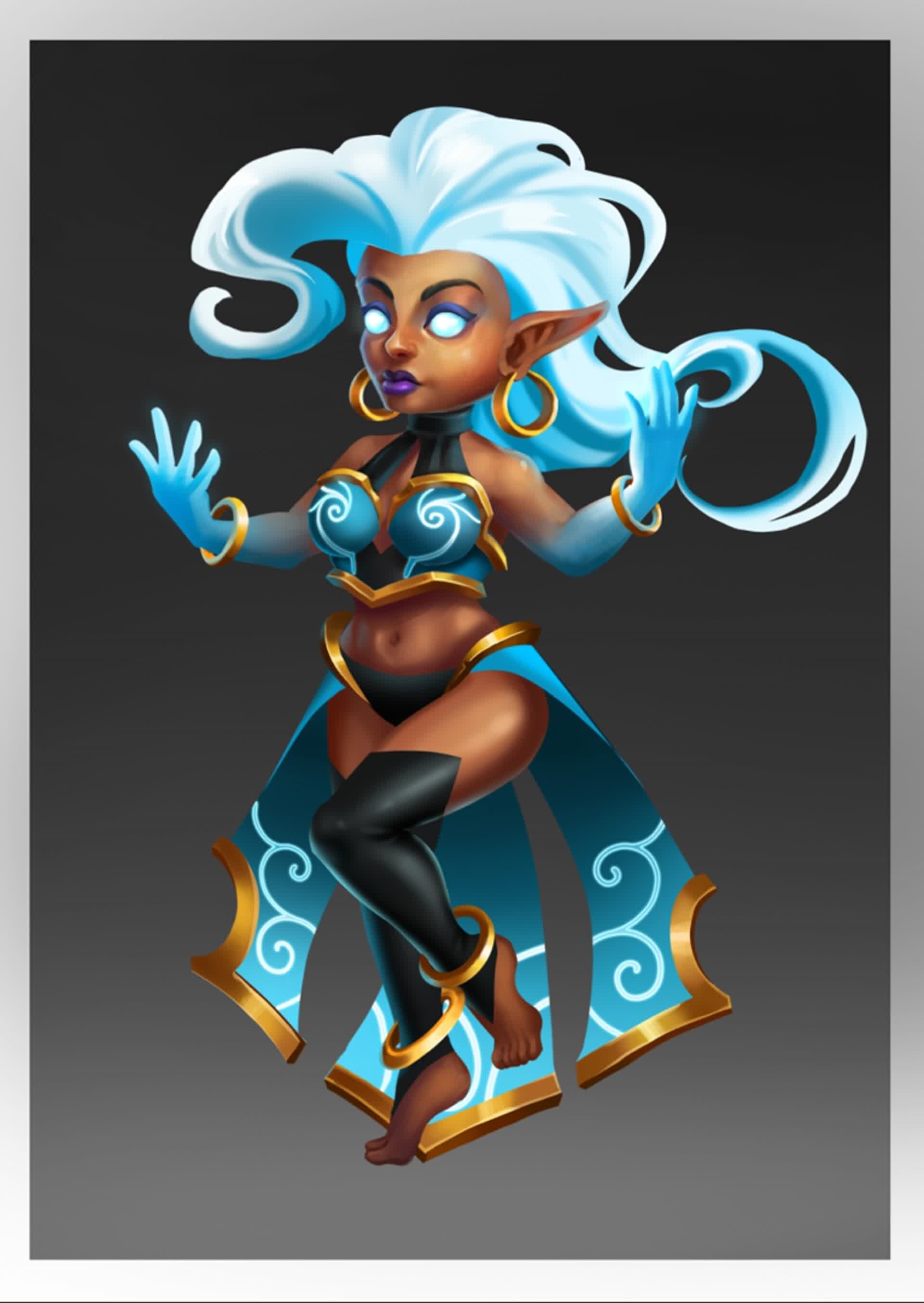 ArtStation - wind mage