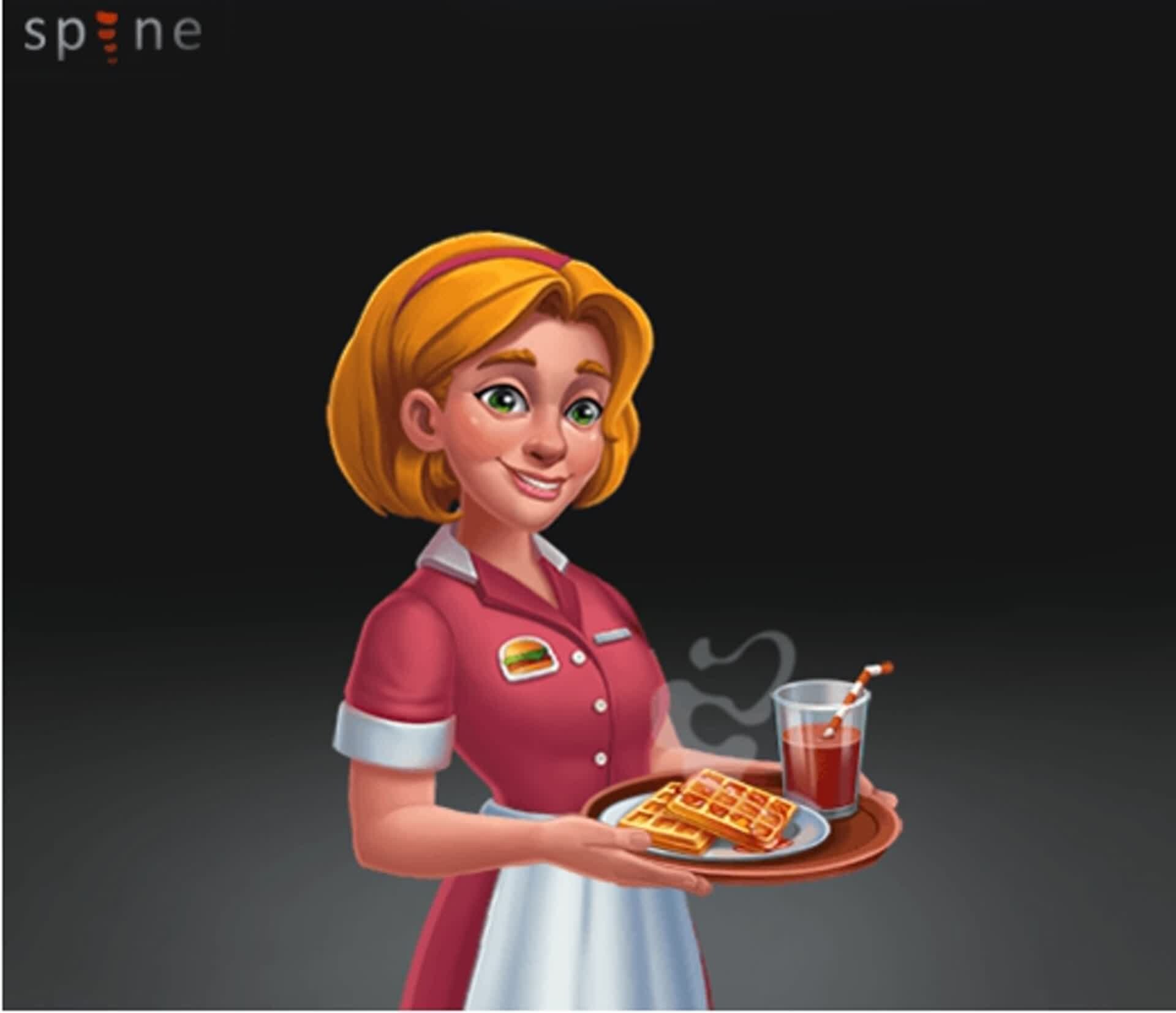 ArtStation - waitress
