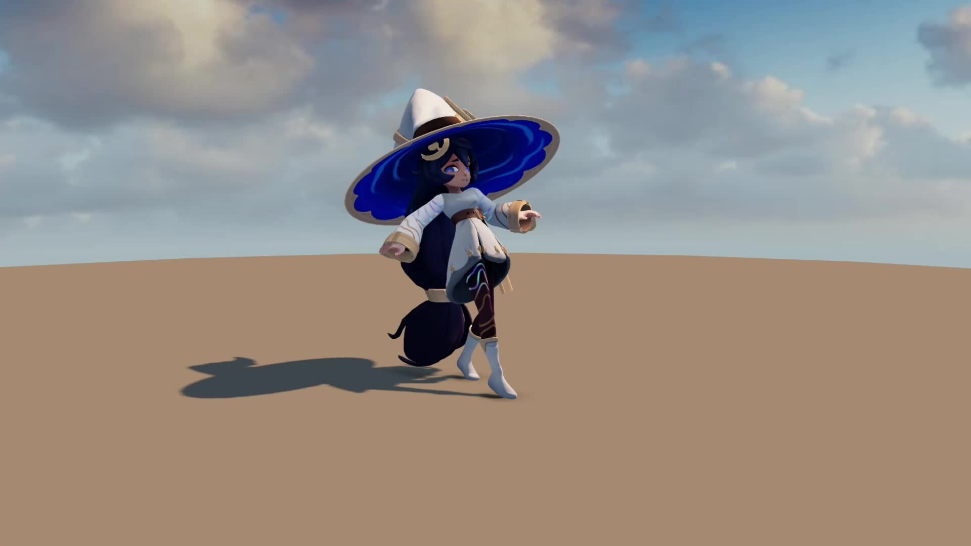 ArtStation - Sneak Animation Demo - Ystra rig by Kellie Lautier