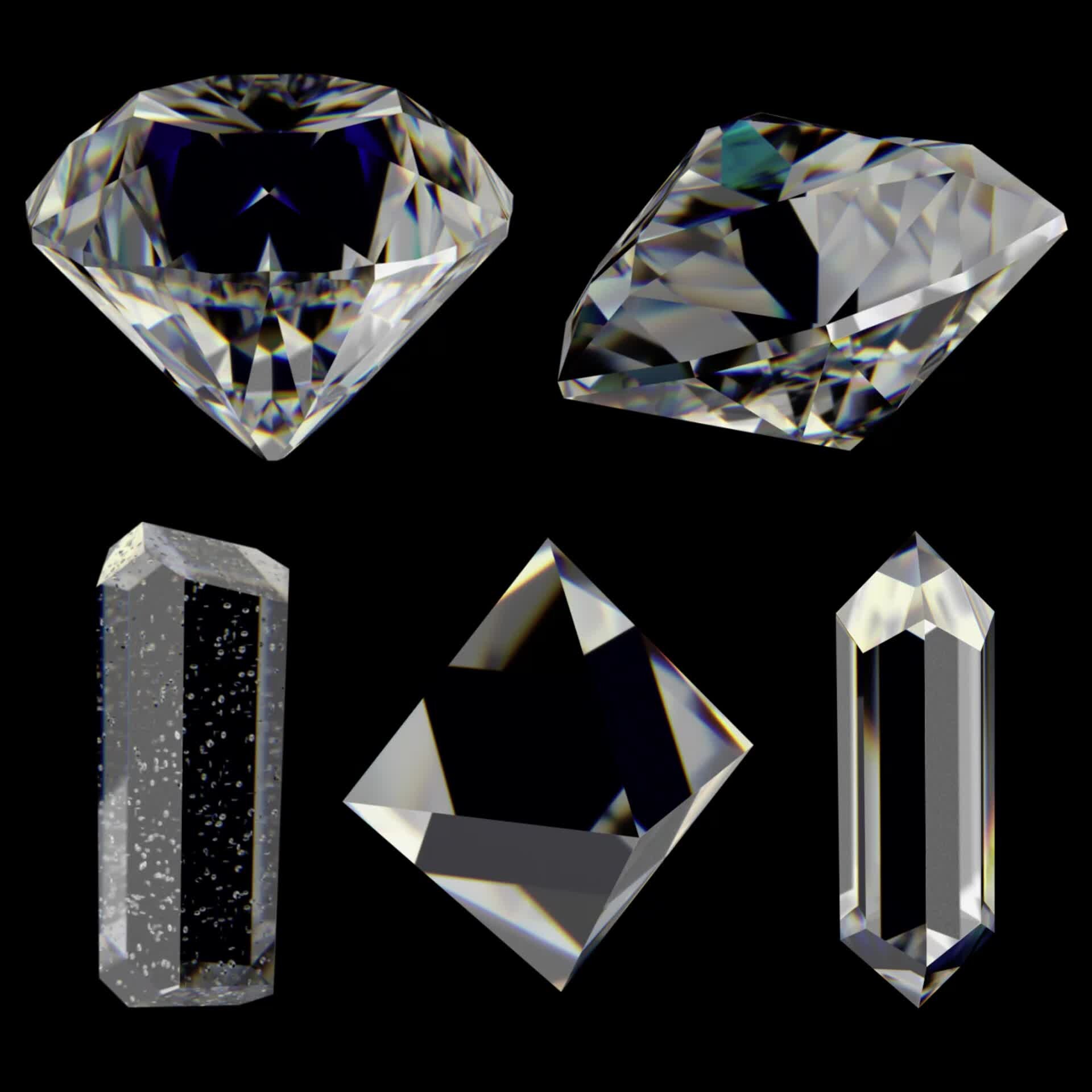 ArtStation - Diamonds - Realtime Rendering