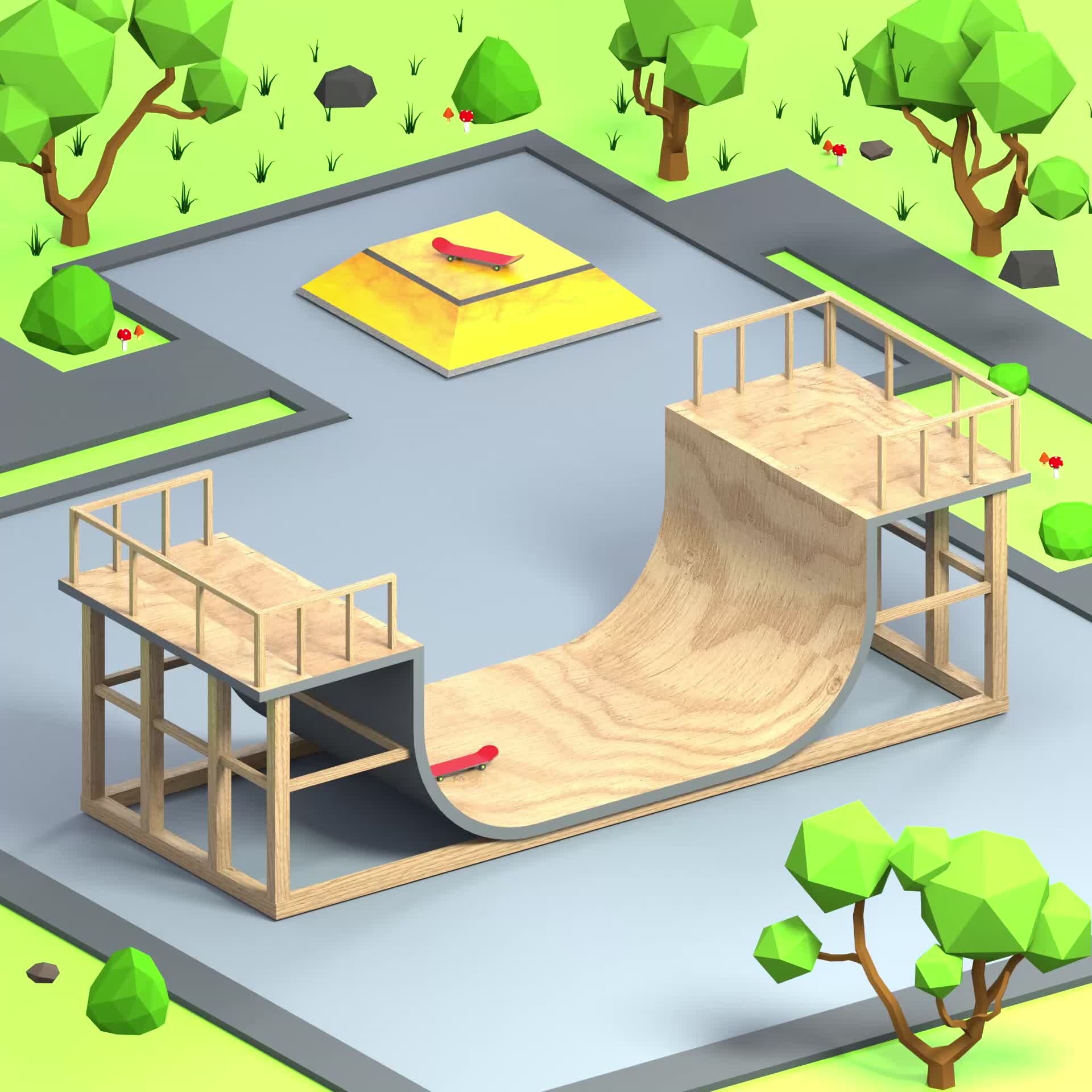 ArtStation - Oddly Satisfying 3D Looping Animations