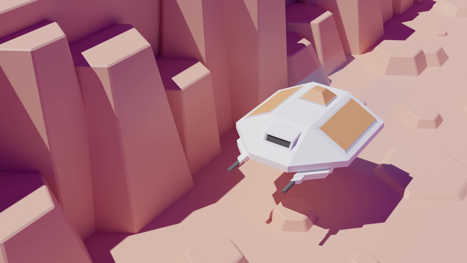 ArtStation - Spaceship Animation