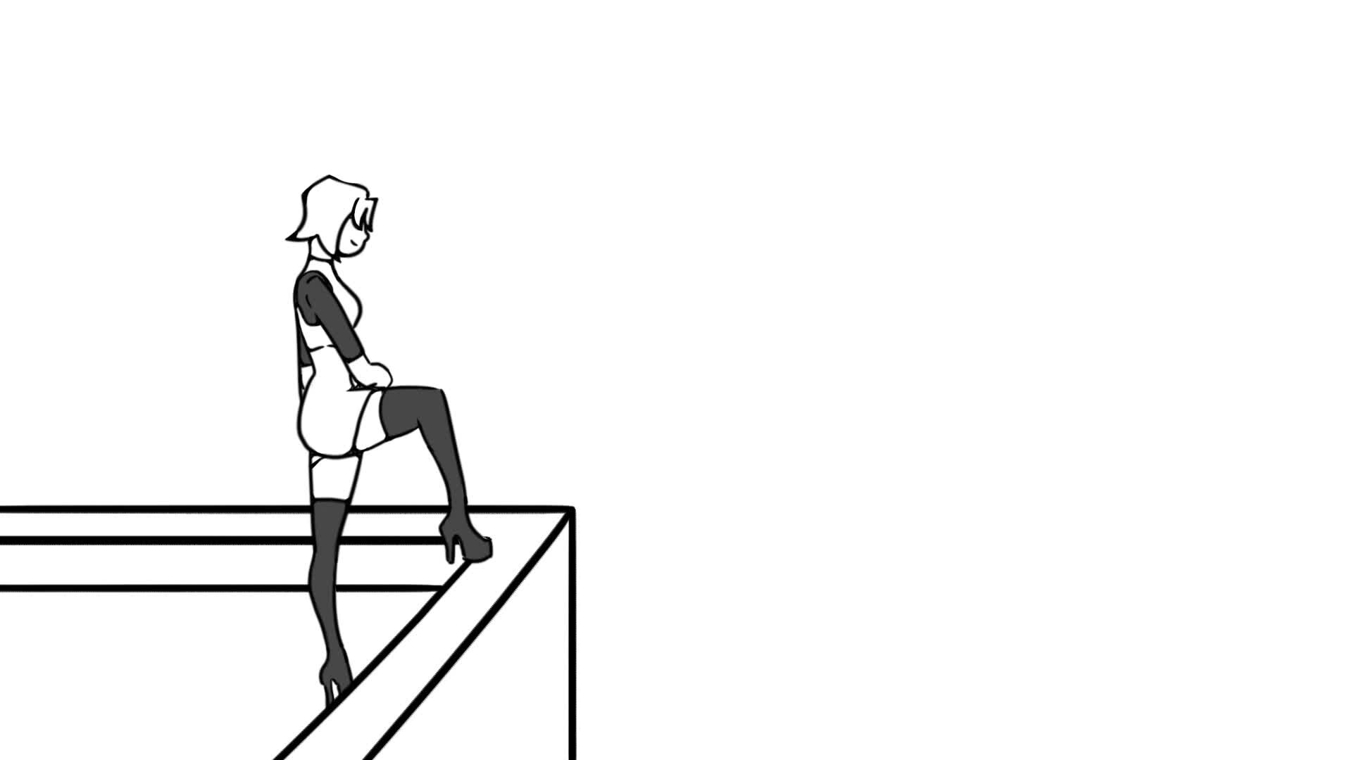 ArtStation - walk, run, jump animation