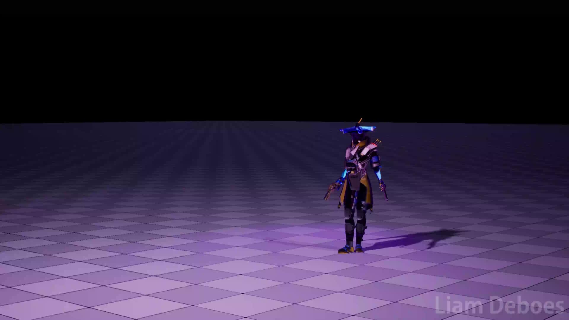 ArtStation - VFX - Futuristic muzzle flash