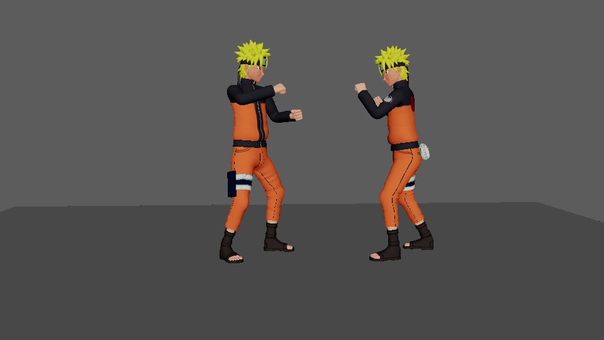ArtStation - Naruto Fighting Animation