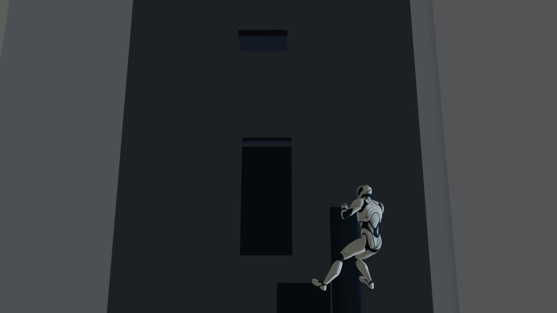 ArtStation - Wall climbing animation