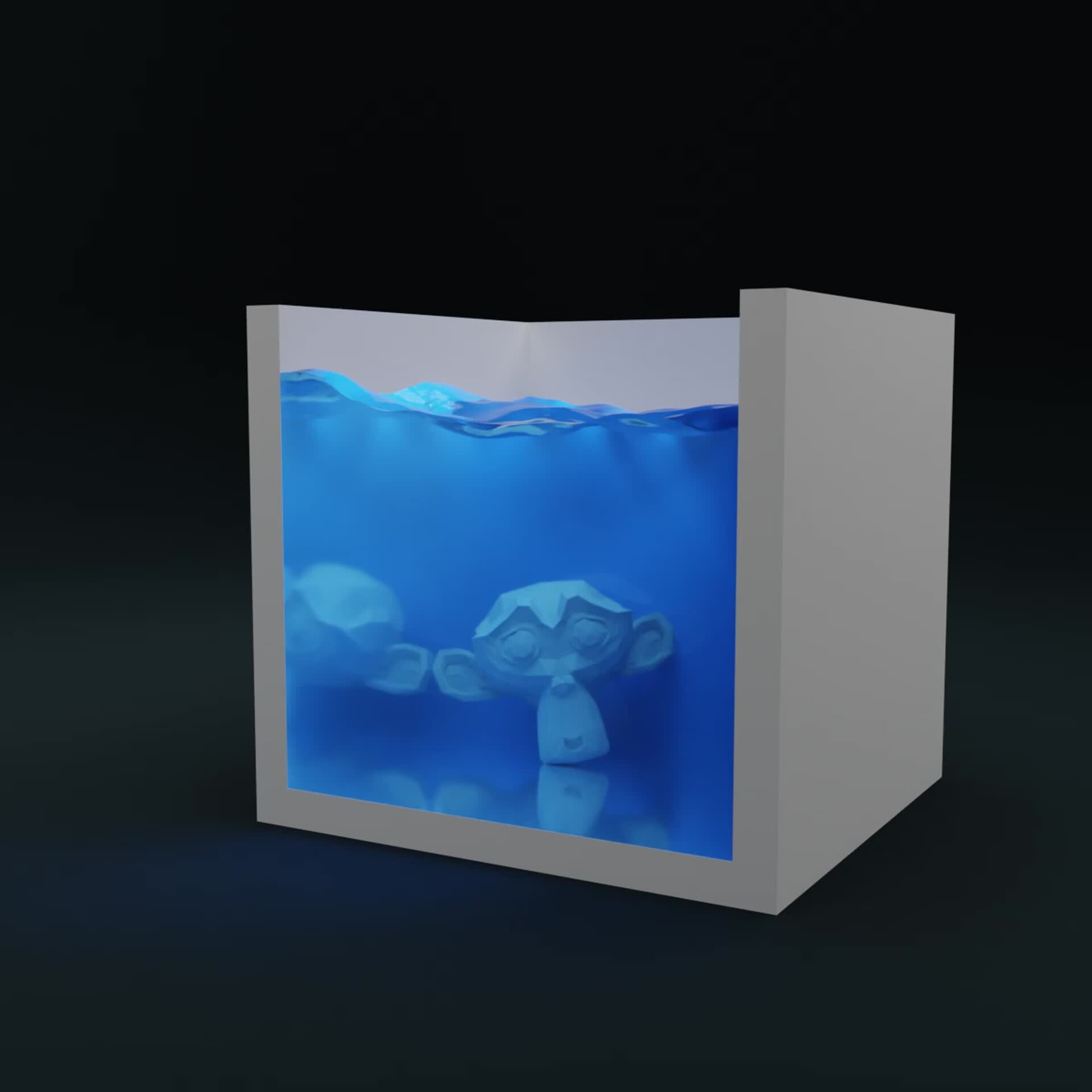ArtStation - Pool Simulation Animation (v1)