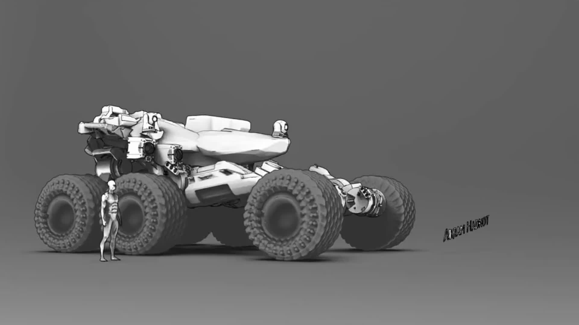 ArtStation - AV1 Dune Rig