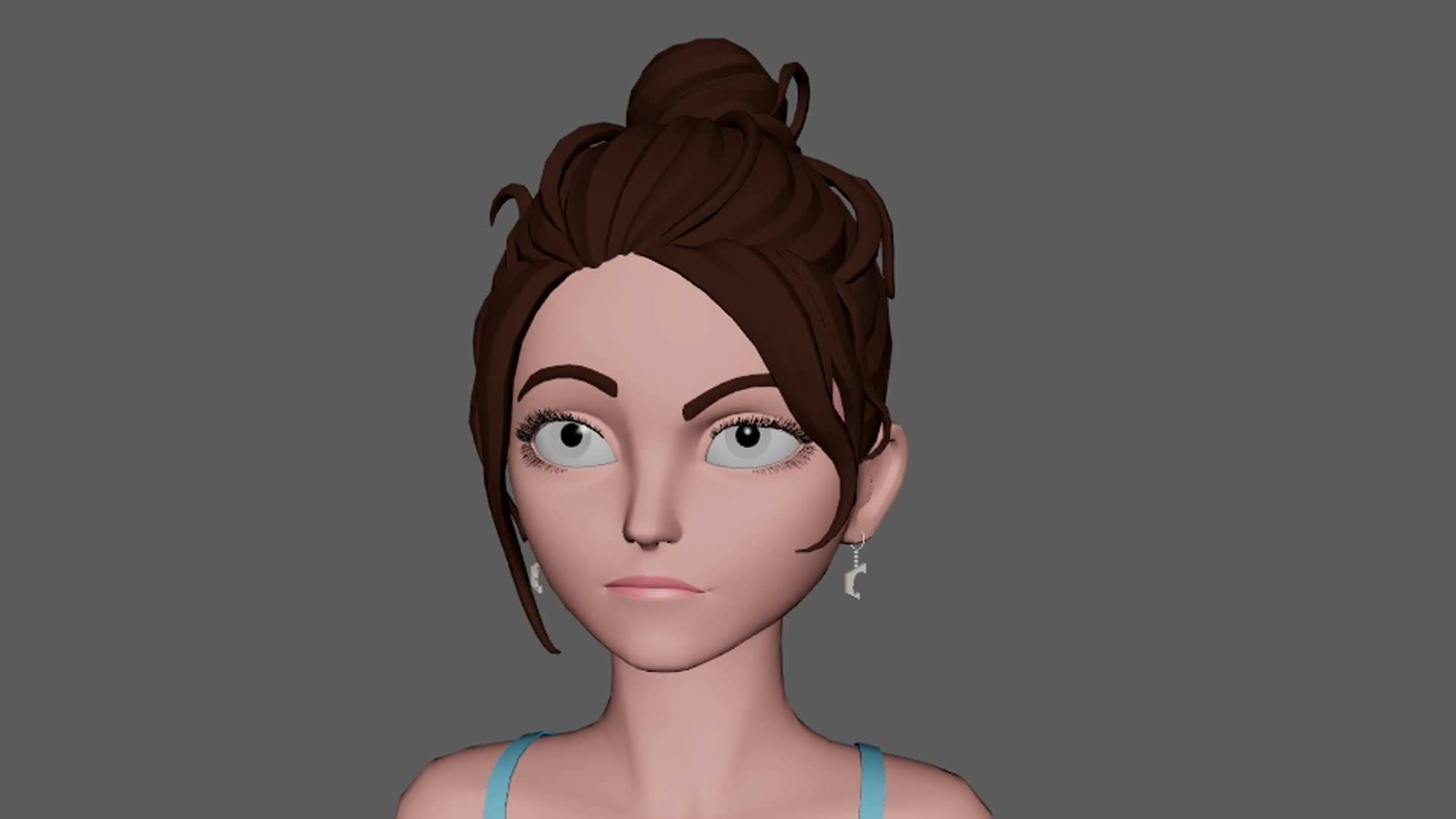 ArtStation - Fast Head Turn Animation - Spring 2023