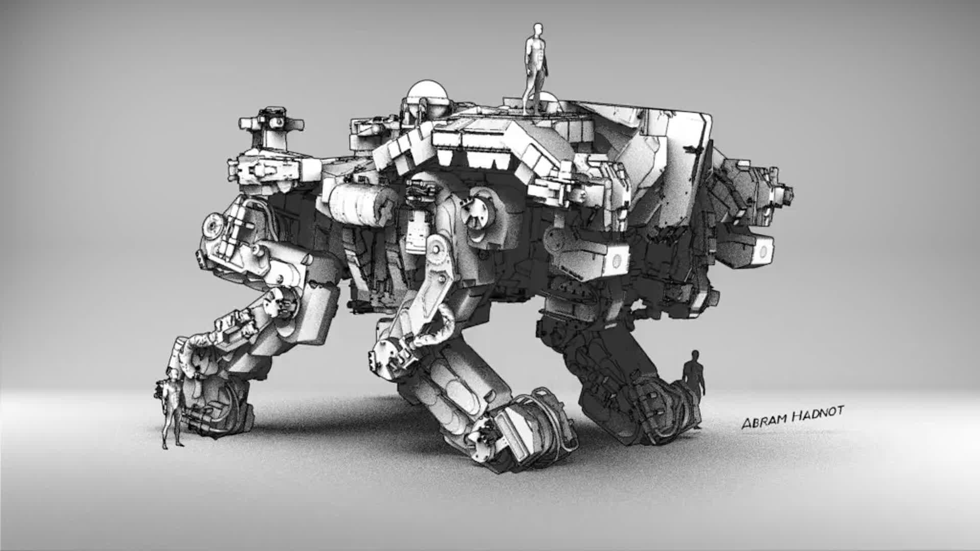 ArtStation - Mammoth Mecha