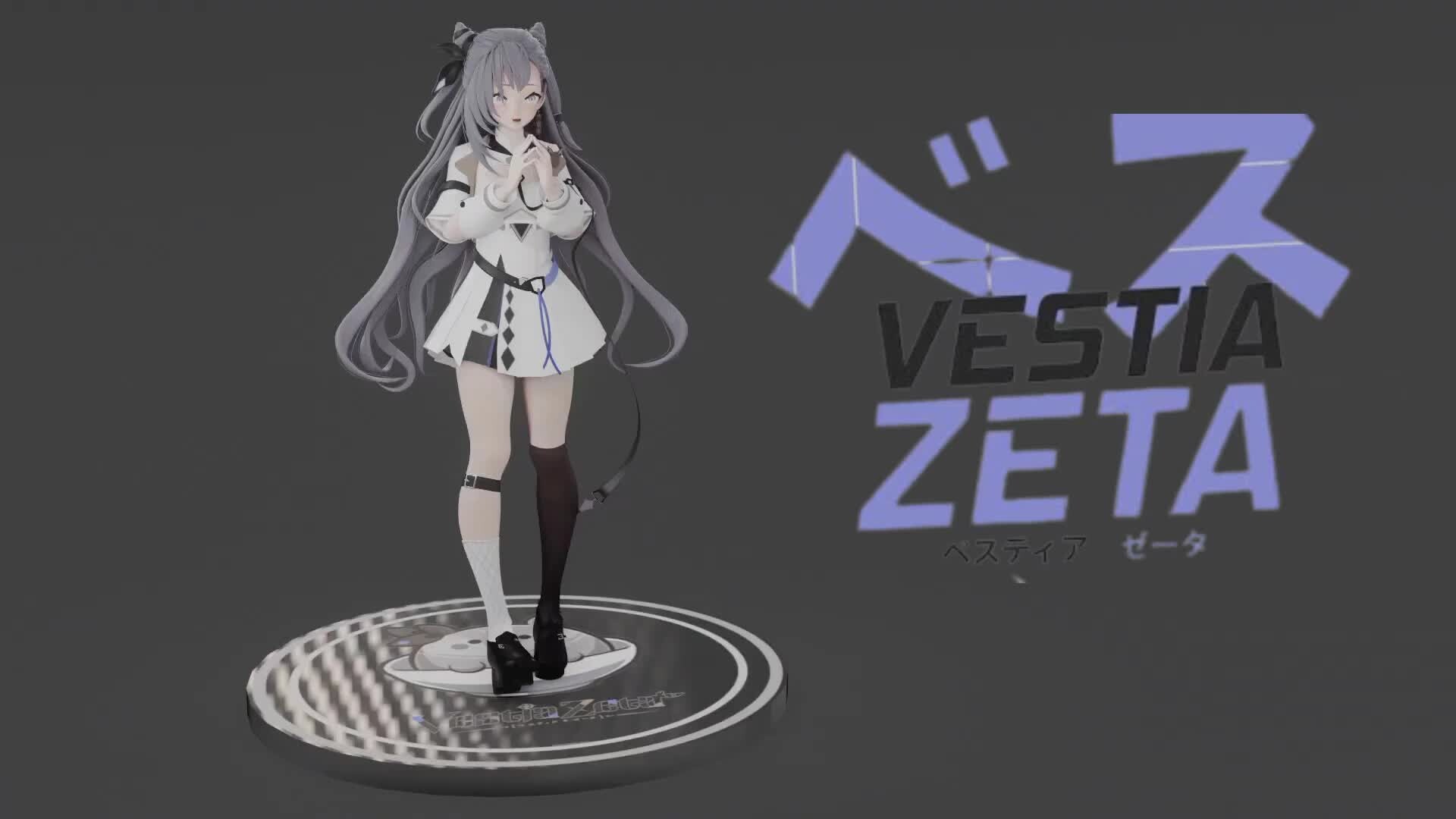 ArtStation - 3D Vestia zeta from Hololive ID