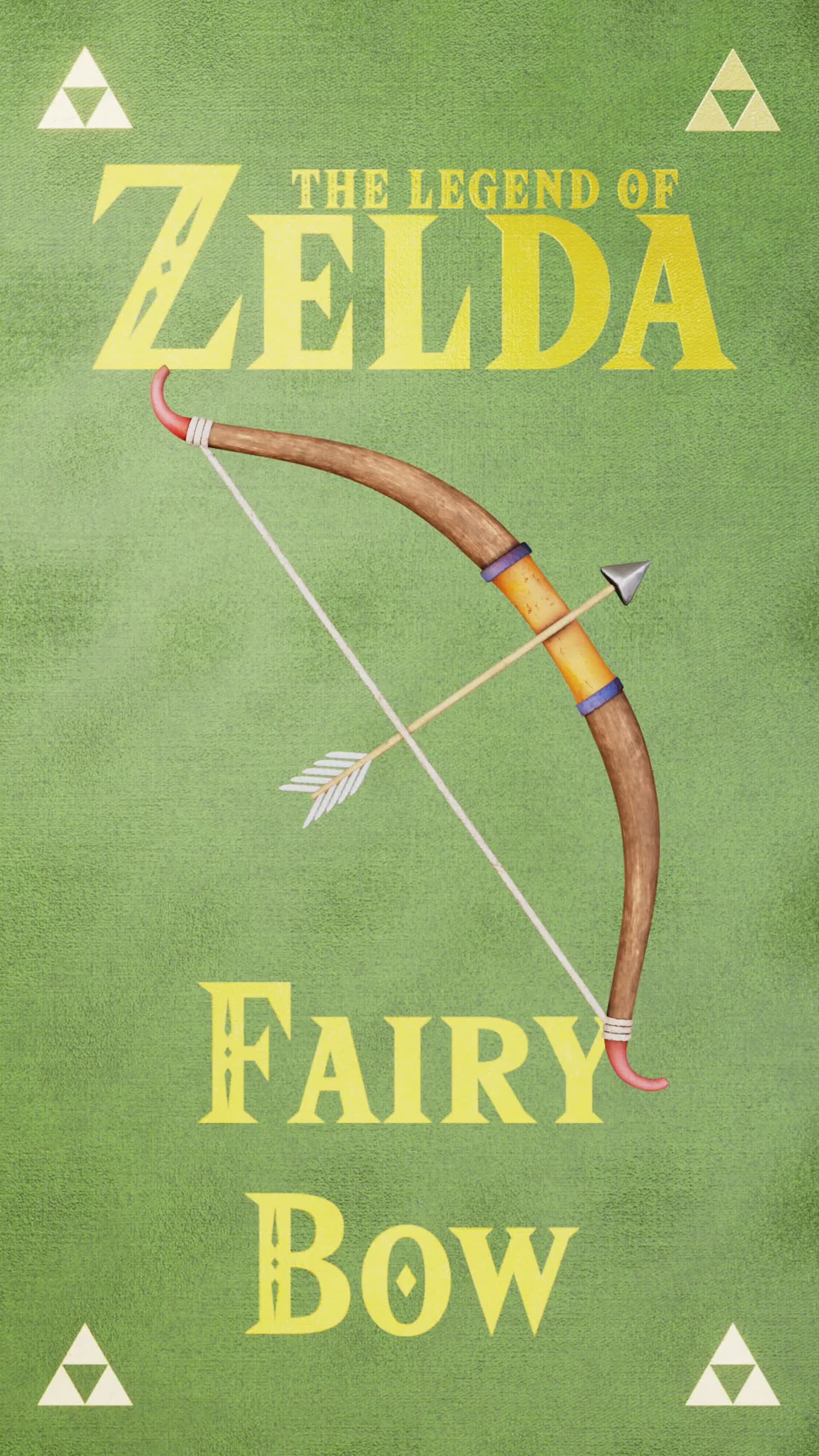 ArtStation - The Legend of Zelda Fairy Bow Fanart