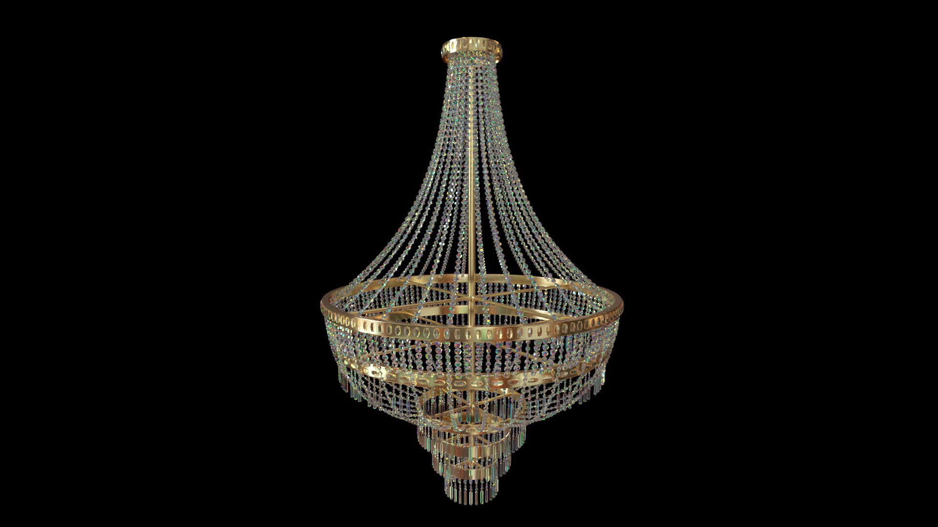 ArtStation - 3D Chandelier Model