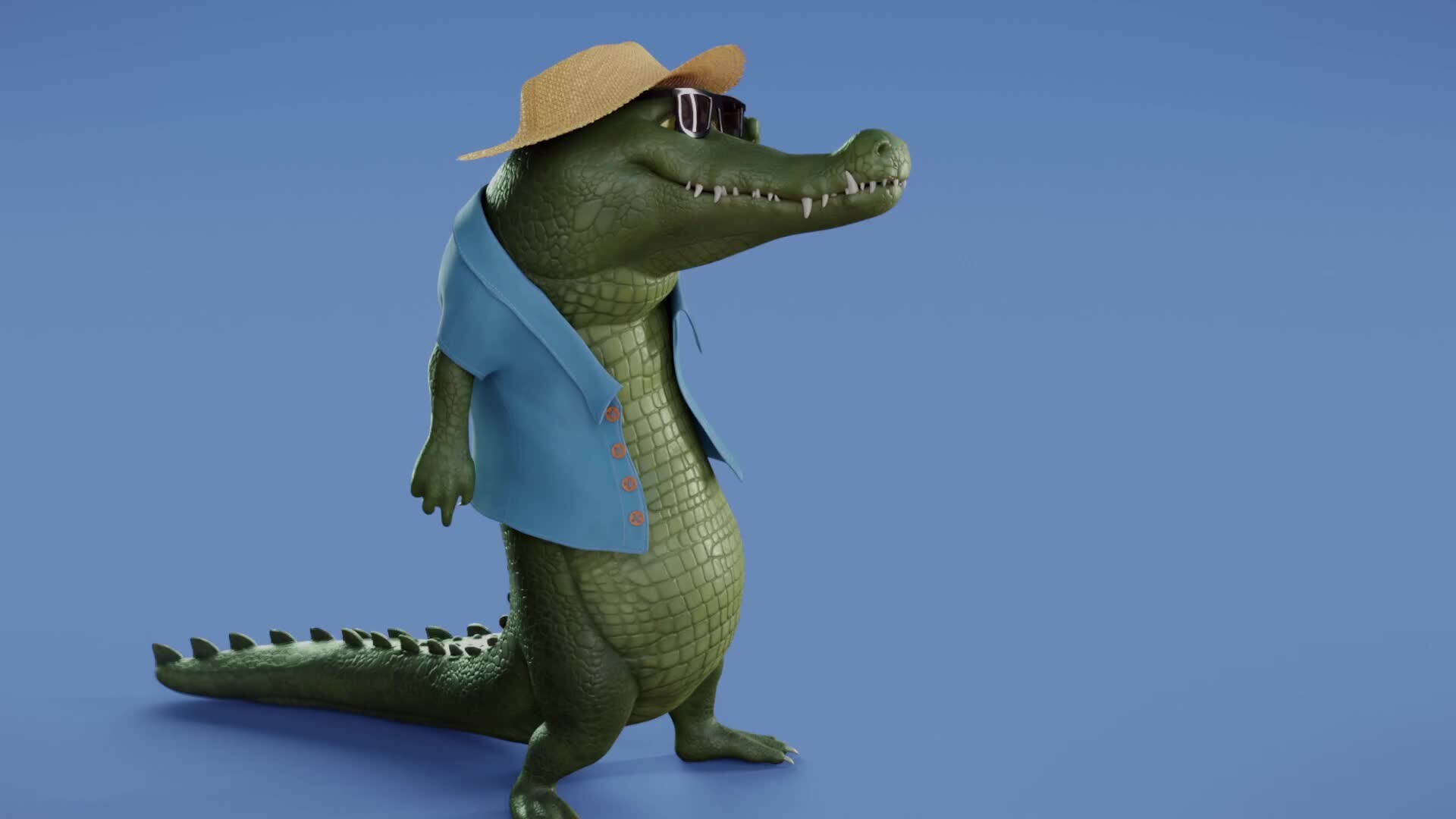 ArtStation - Croc animation test