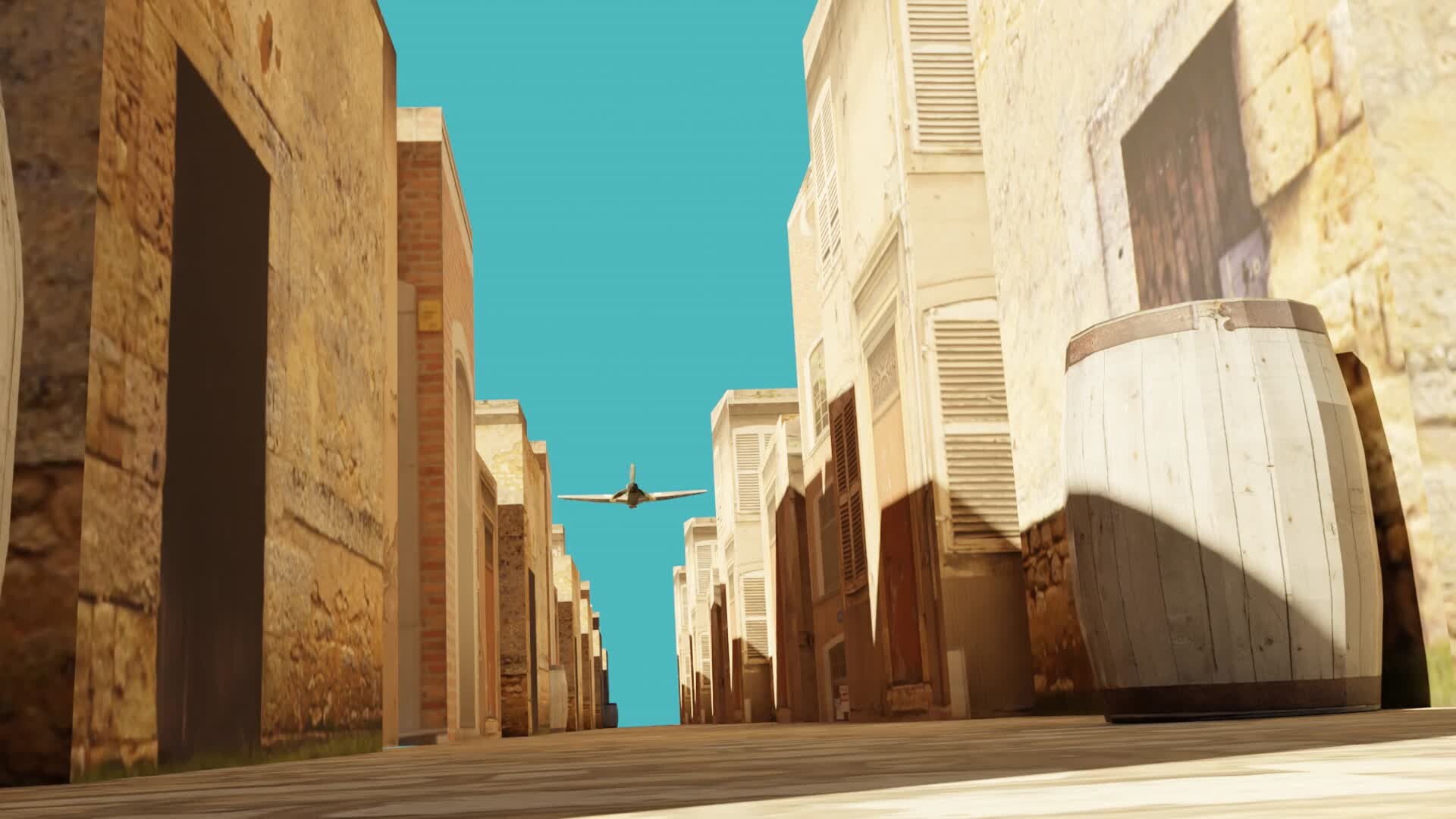 ArtStation - Low-poly Spitfire w/ basic UV texturing