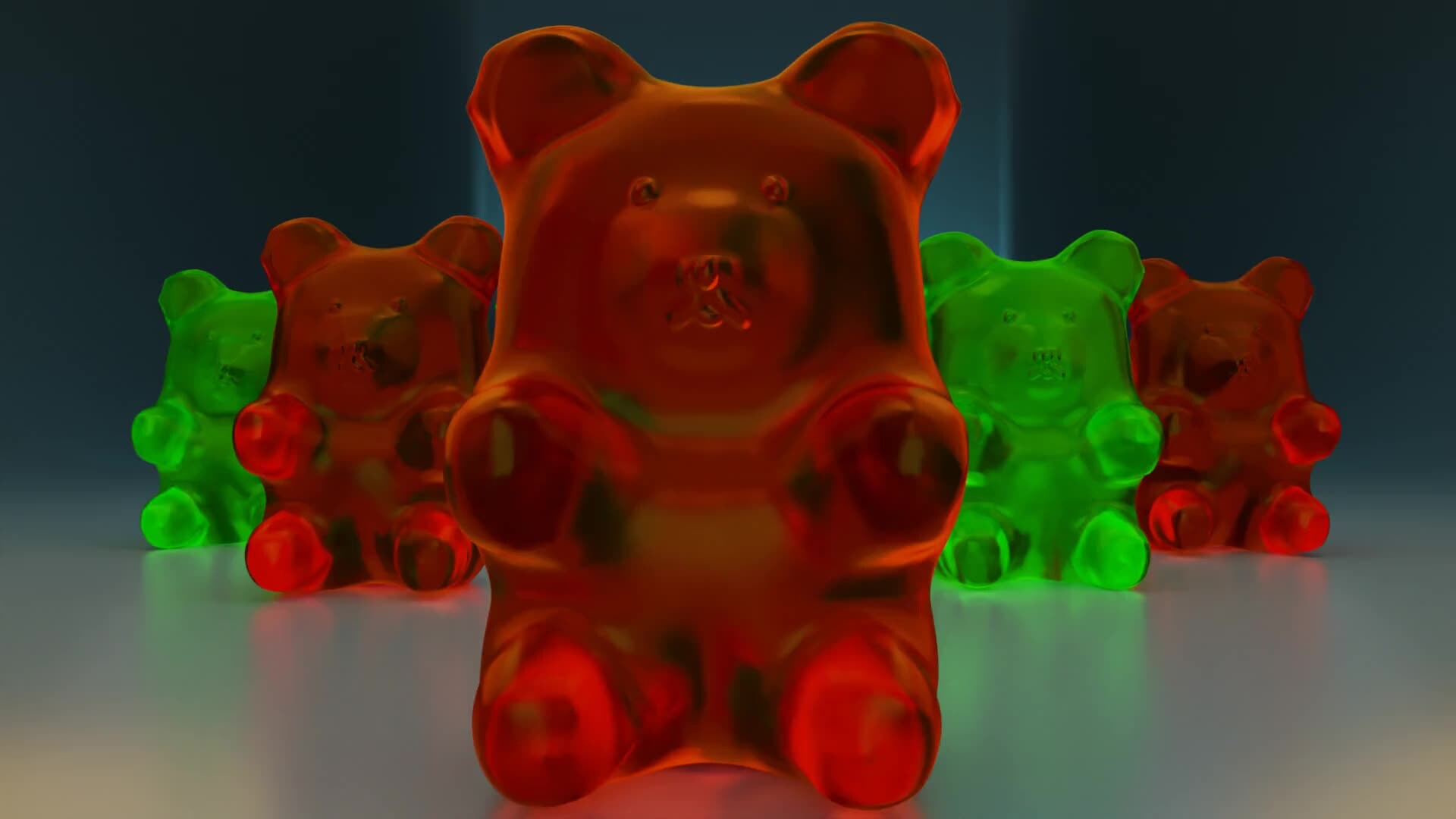 ArtStation - 3d gummy bear