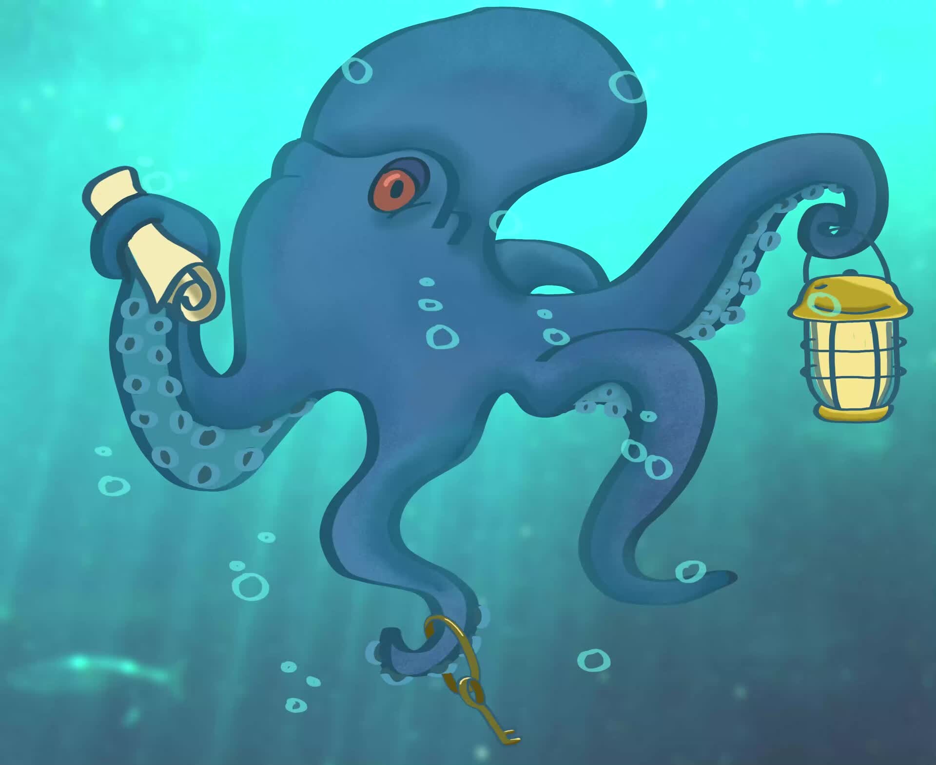 ArtStation - Second After Effects Final-Octopus Puppet Warp