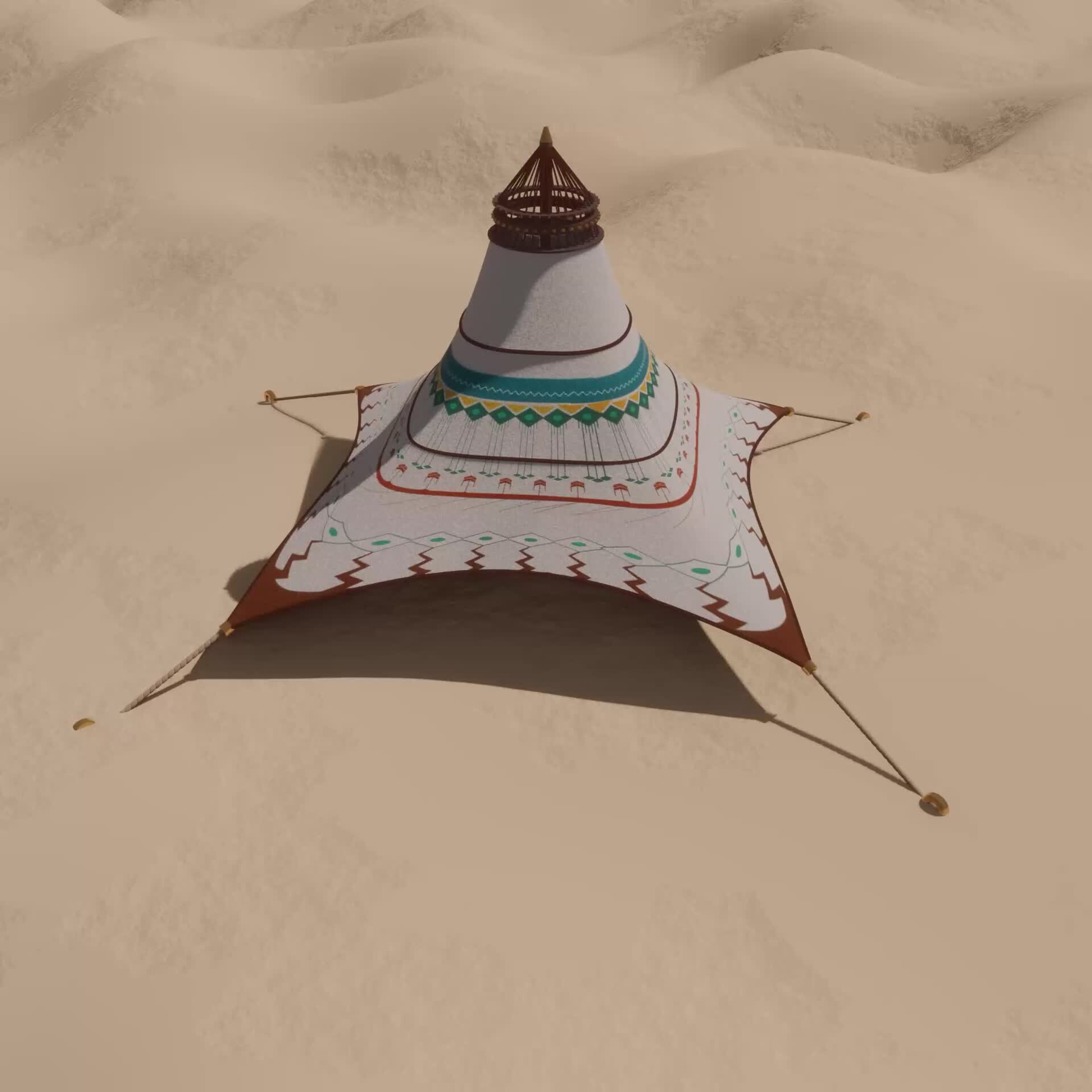 ArtStation - Dialogue Tent