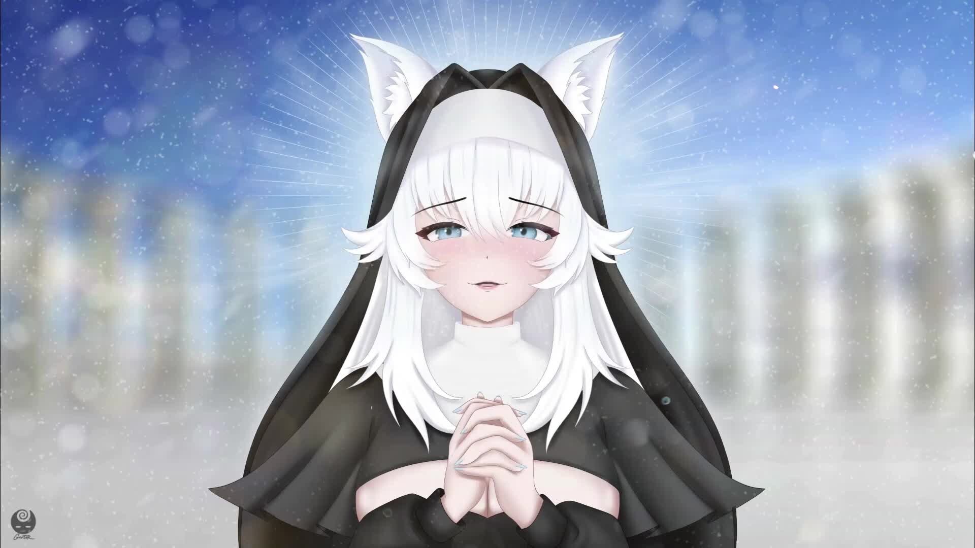 ArtStation - Nun Lumi - First attempt to use Live2D