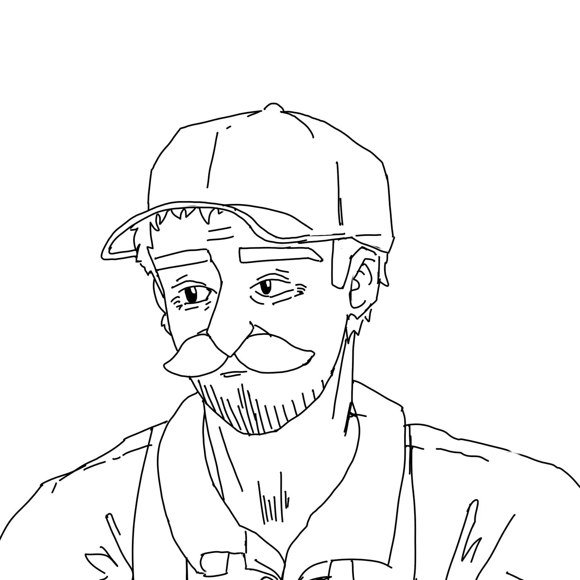 ArtStation - Acting - 2D animation (FISHERMAN, OC)