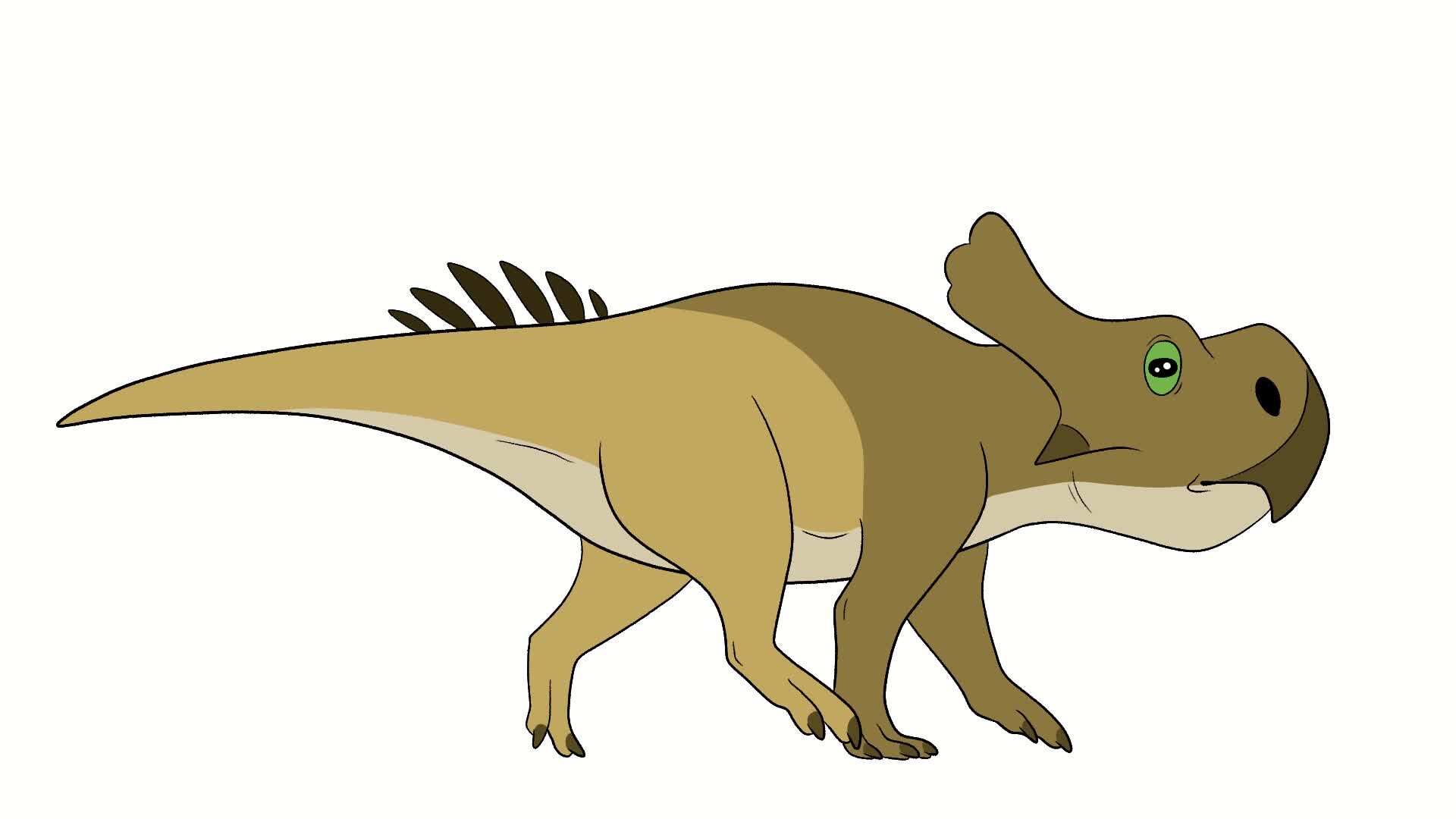 ArtStation - Protoceratops animation