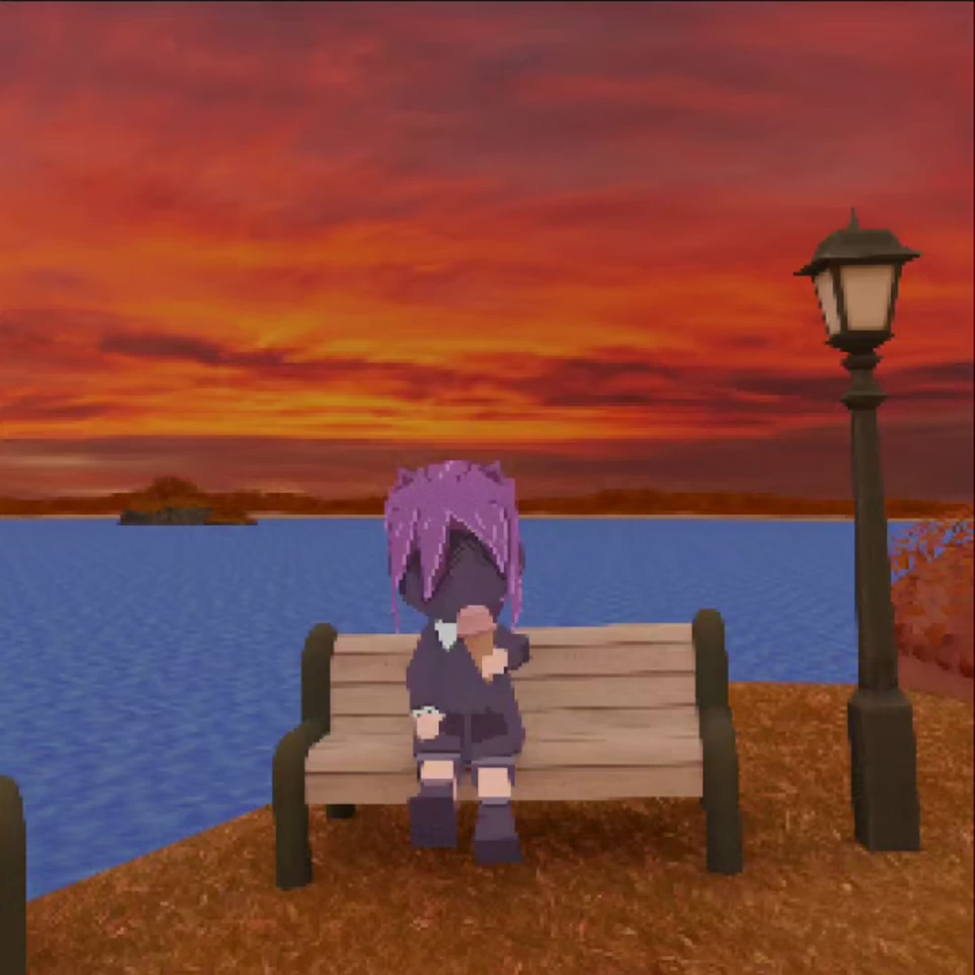 ArtStation - Little Dudes relaxing on a bench eating the ice one cause ...