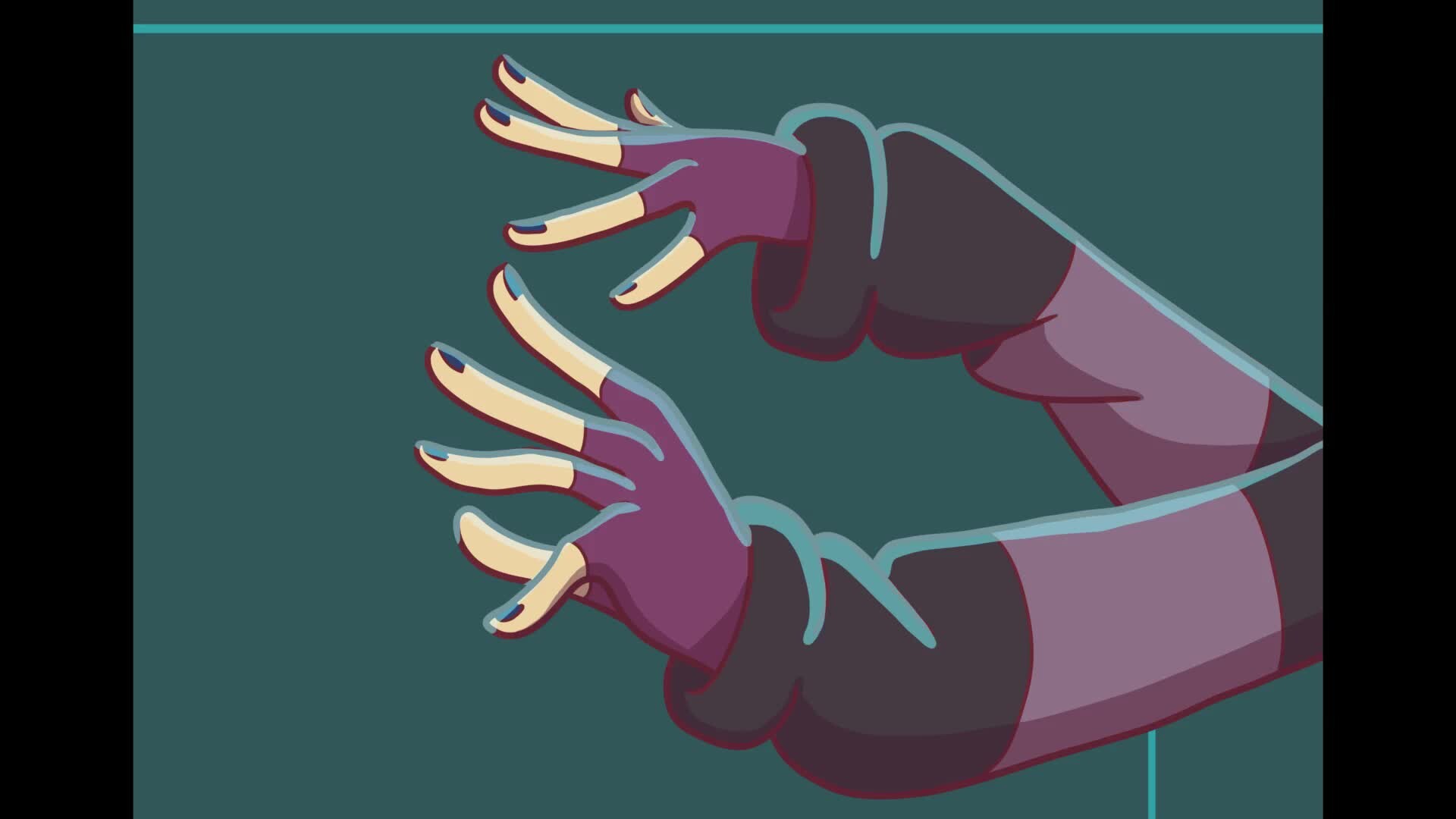 ArtStation - Hand animation exercise