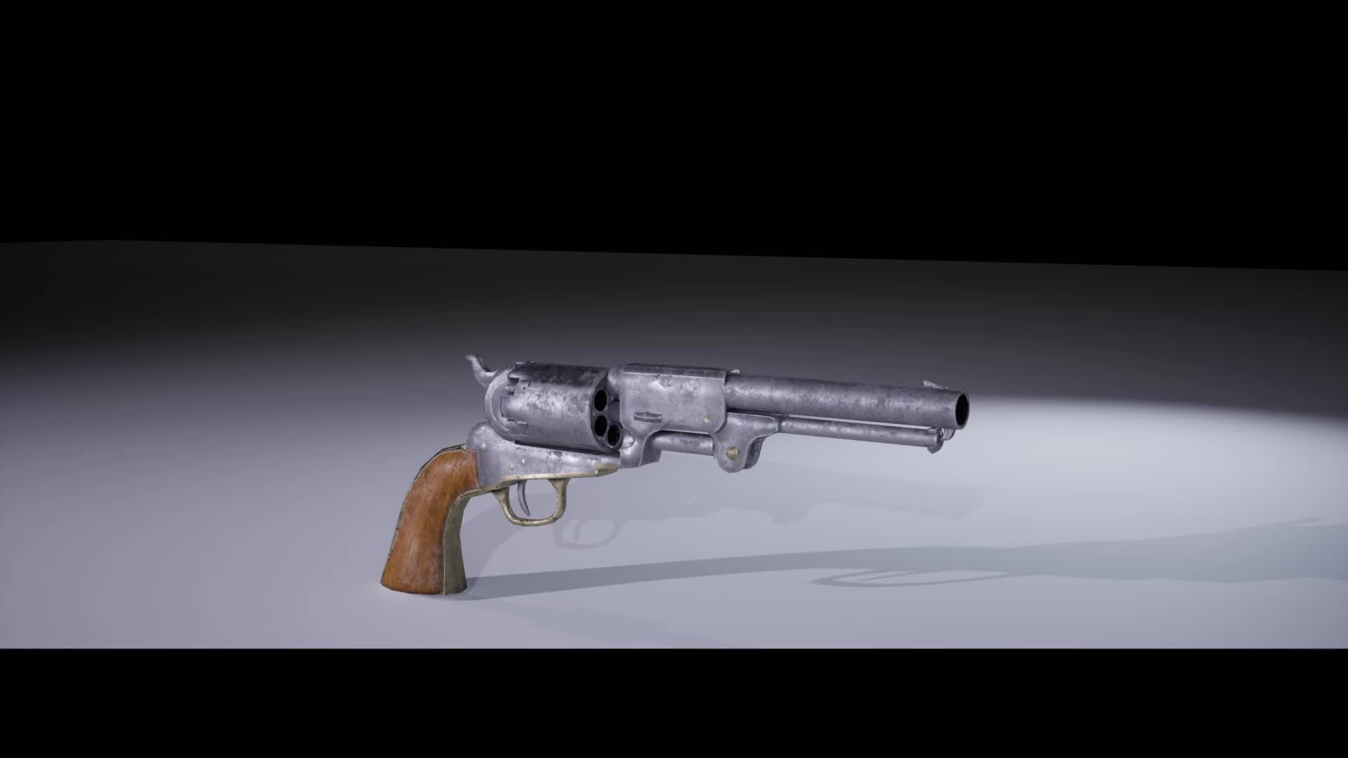 ArtStation - Realtime Colt Dragoon (Rigged, Animated)