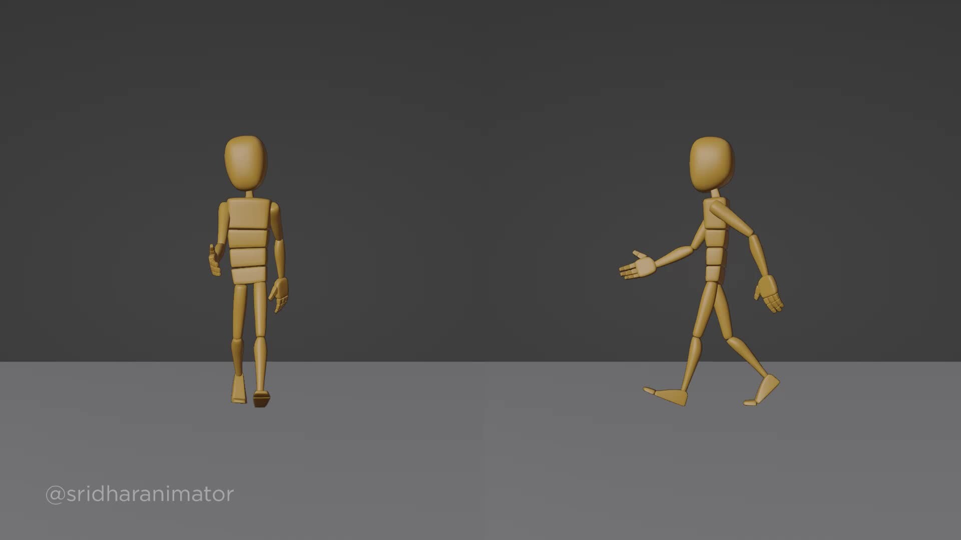 ArtStation - Animation Learning - Walk Cycle