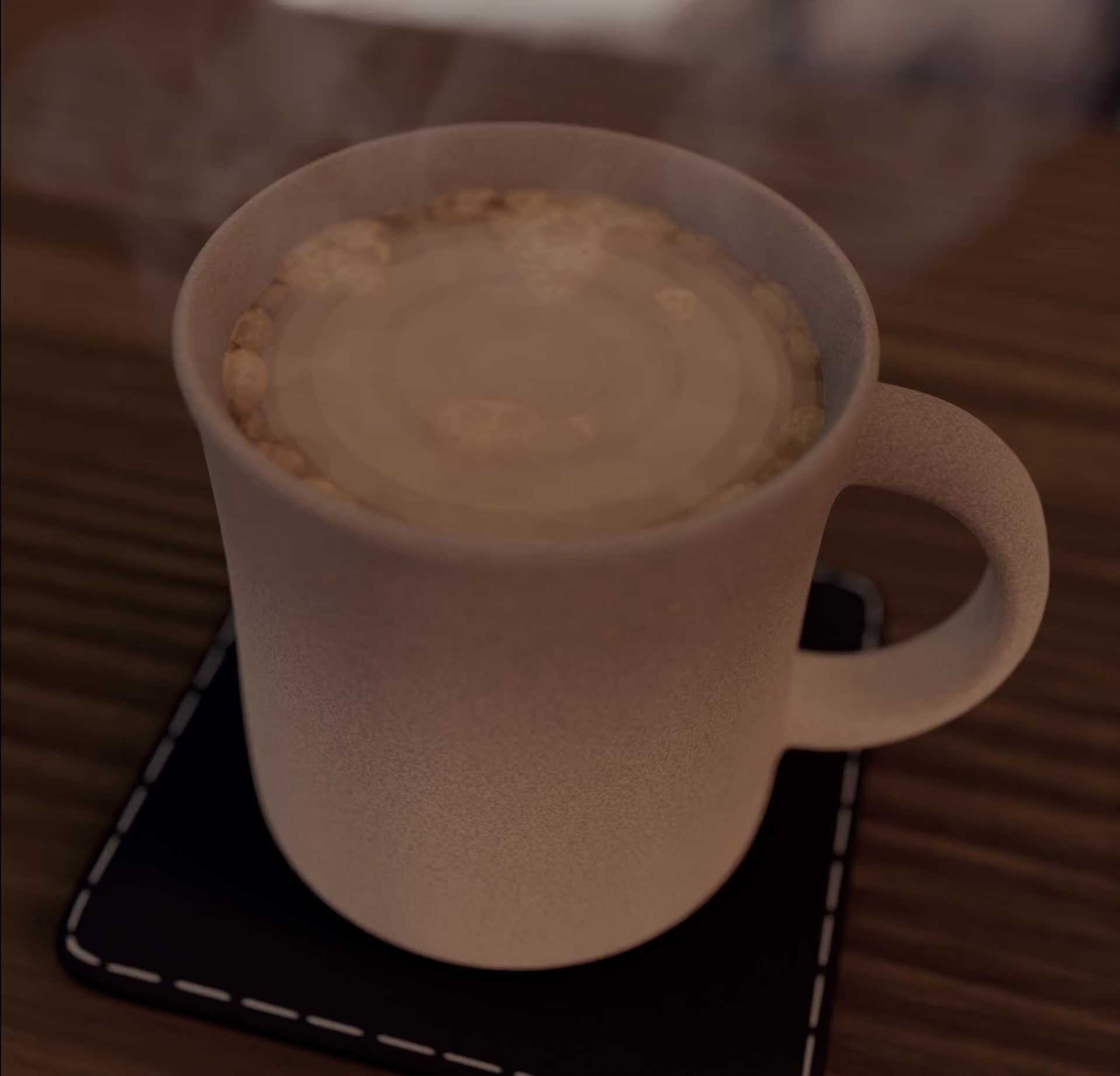 ArtStation - Hot Chocolate with Steam