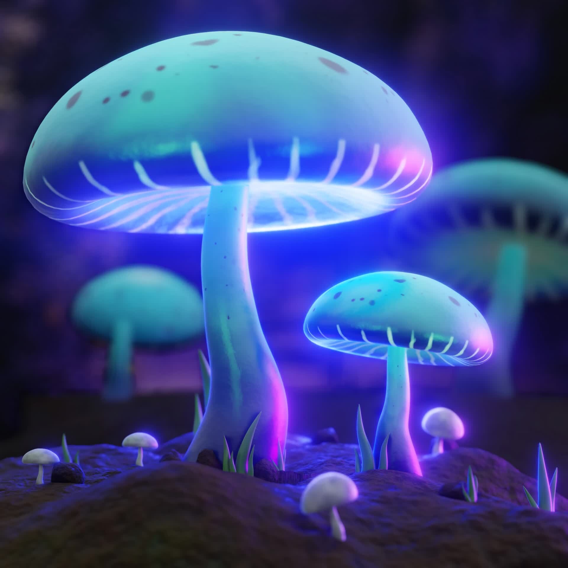 ArtStation - Magical mushrooms