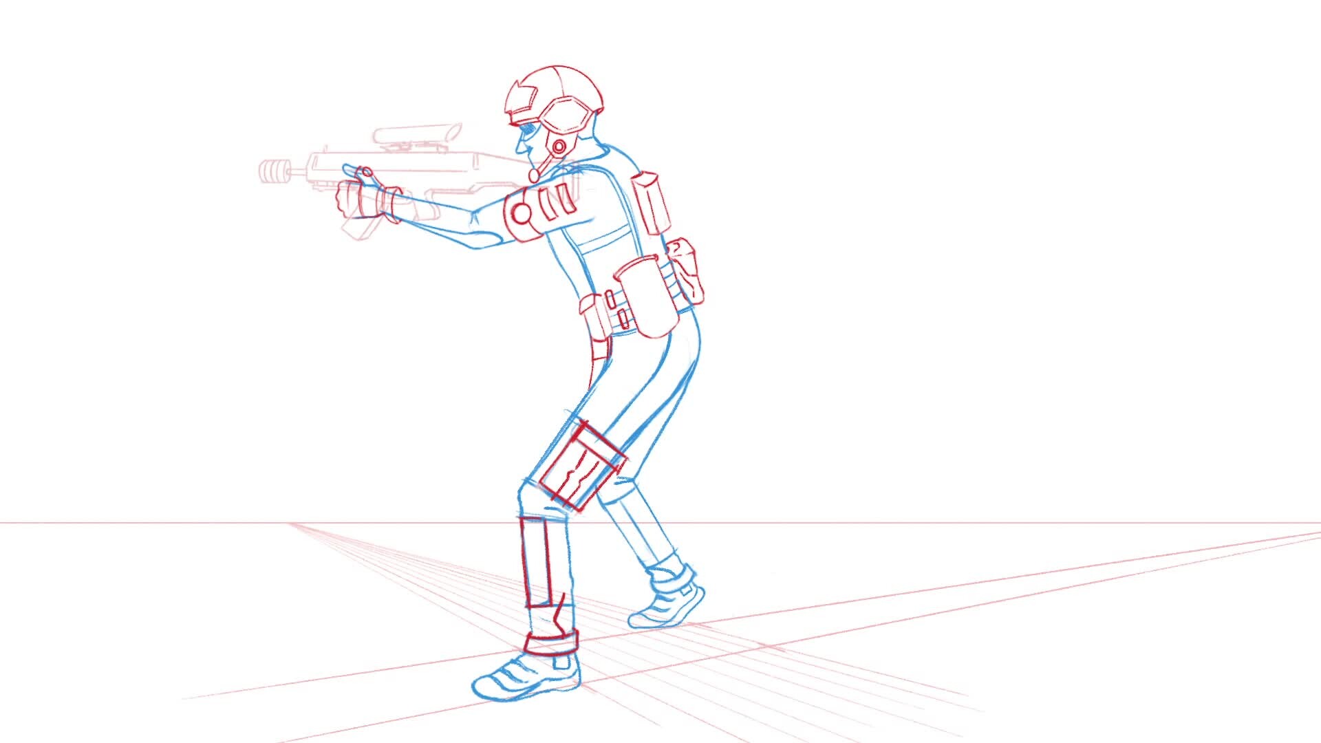 ArtStation - Animation / walk cycle exercise